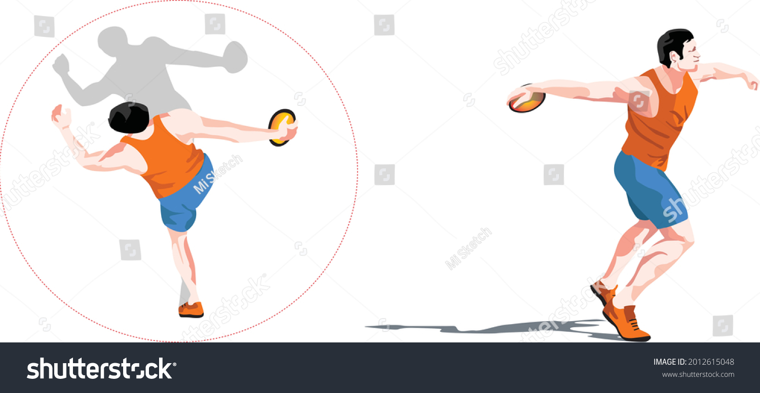 993 Discus athlete Stock Illustrations, Images & Vectors | Shutterstock