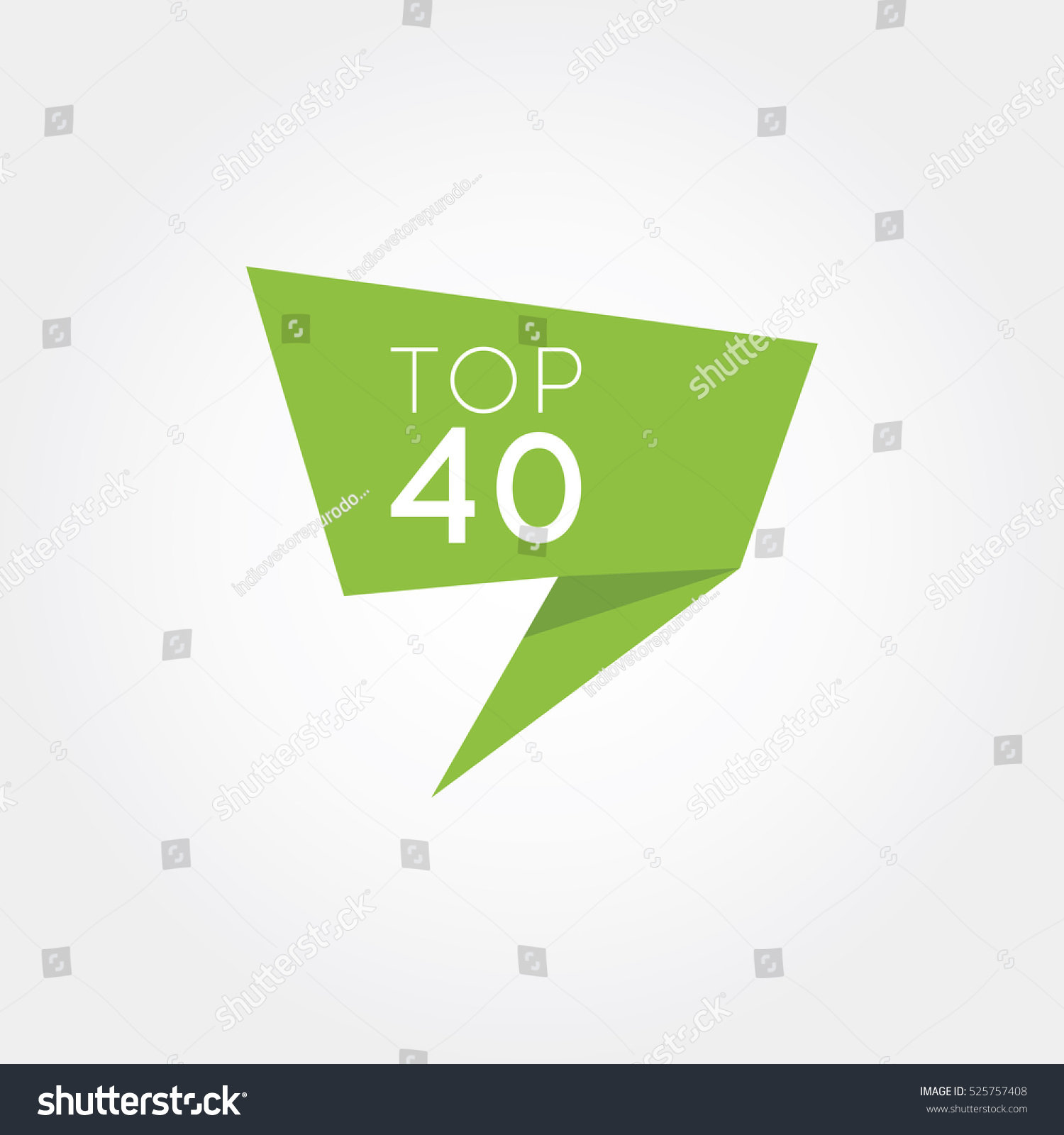 Top Forty Stock Vector (Royalty Free) 525757408 | Shutterstock