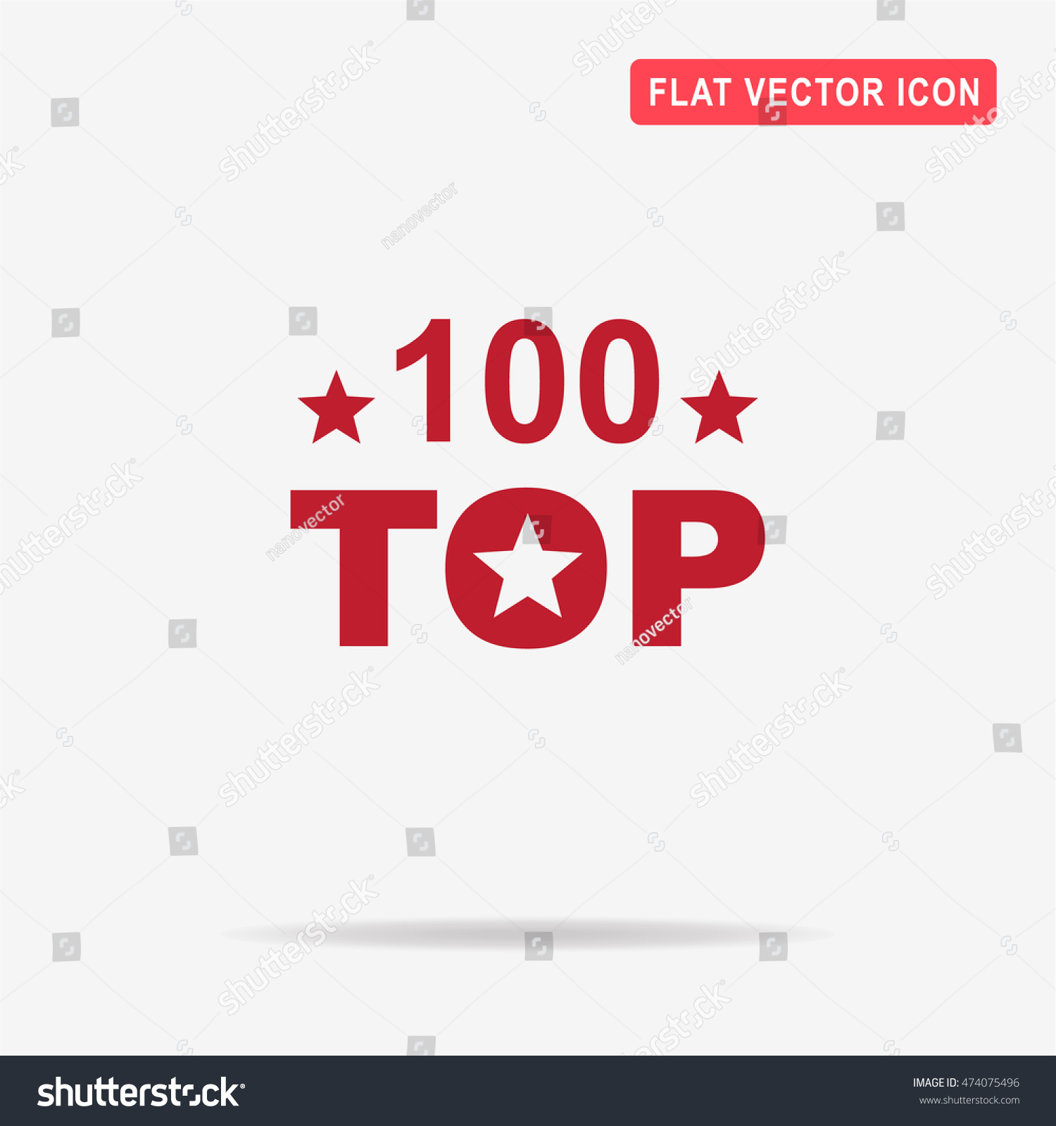 Top 100 Icon Vector Concept Illustration: เวกเตอร์สต็อก (ปลอดค่า ...