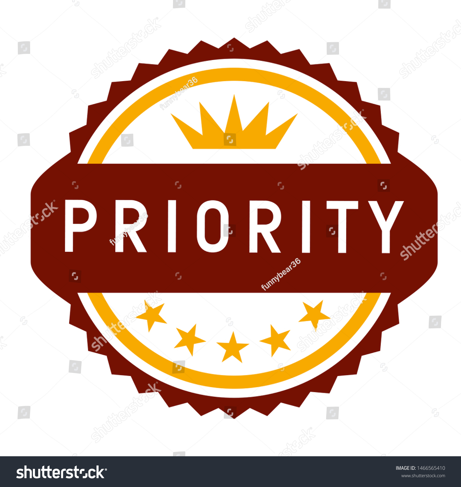 Top Priority Stamp On White Background Stock Vector (Royalty Free ...