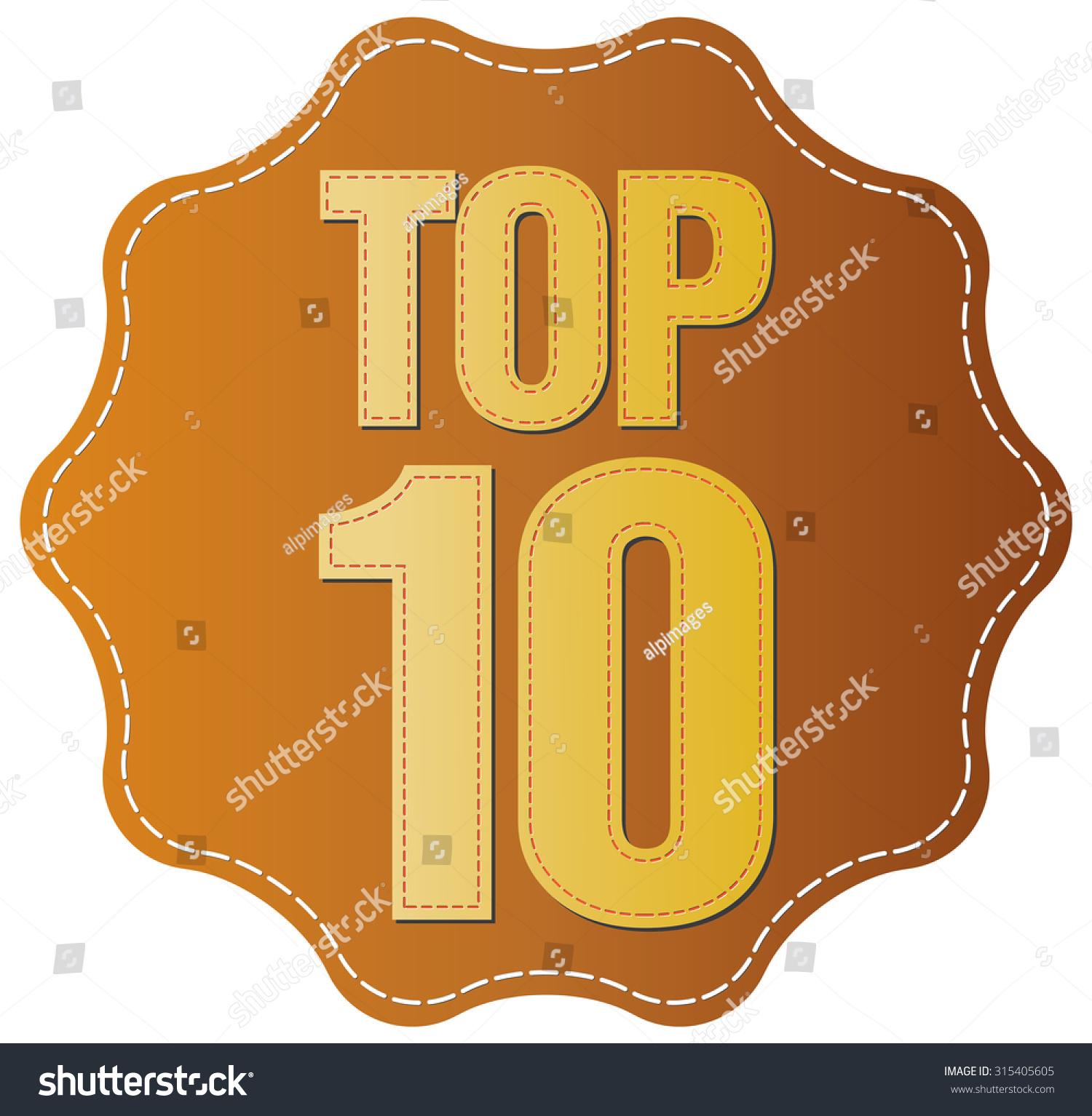 Top 10 Sticker Stock Vector (Royalty Free) 315405605