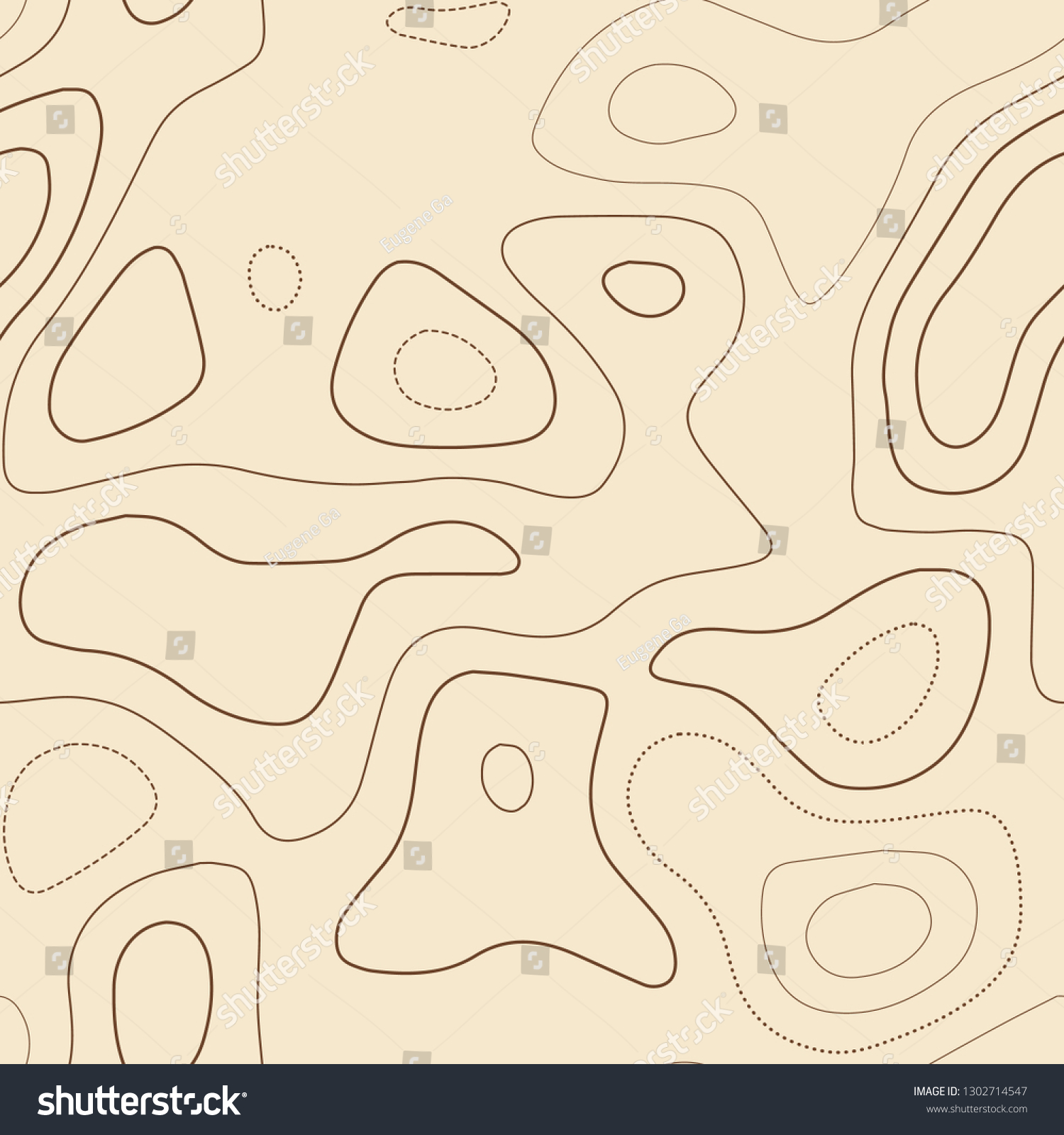 Topographic Map Background Seamless Design Ideal Stock Vector (Royalty ...