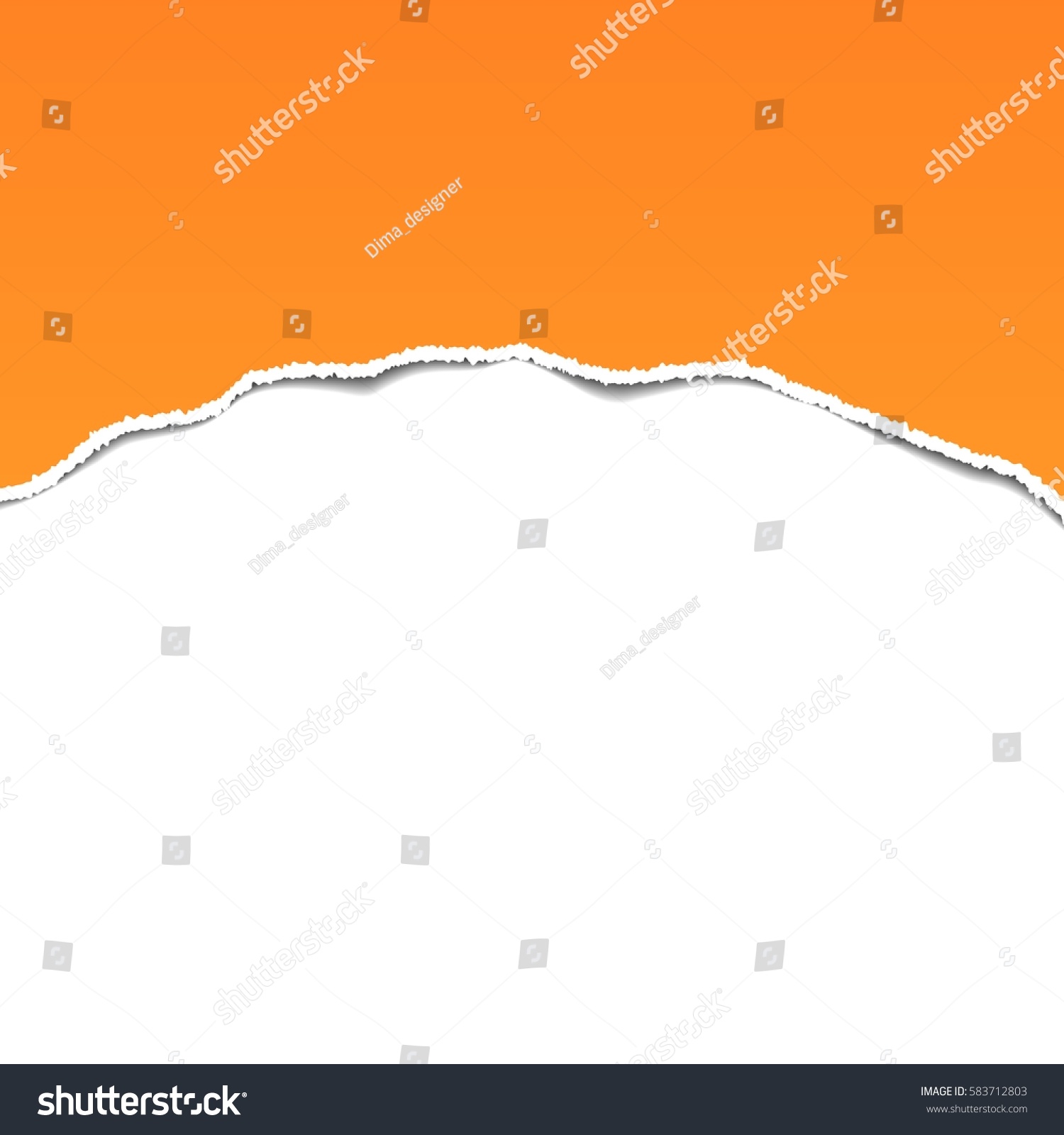 Torn Paper Background Vector Illustration: vector de stock (libre de ...
