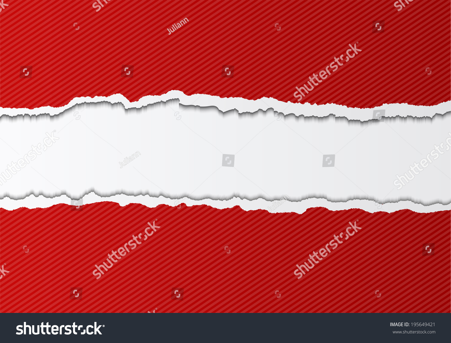 Torn Paper Background Space Text 스톡 벡터(로열티 프리) 195649421 | Shutterstock