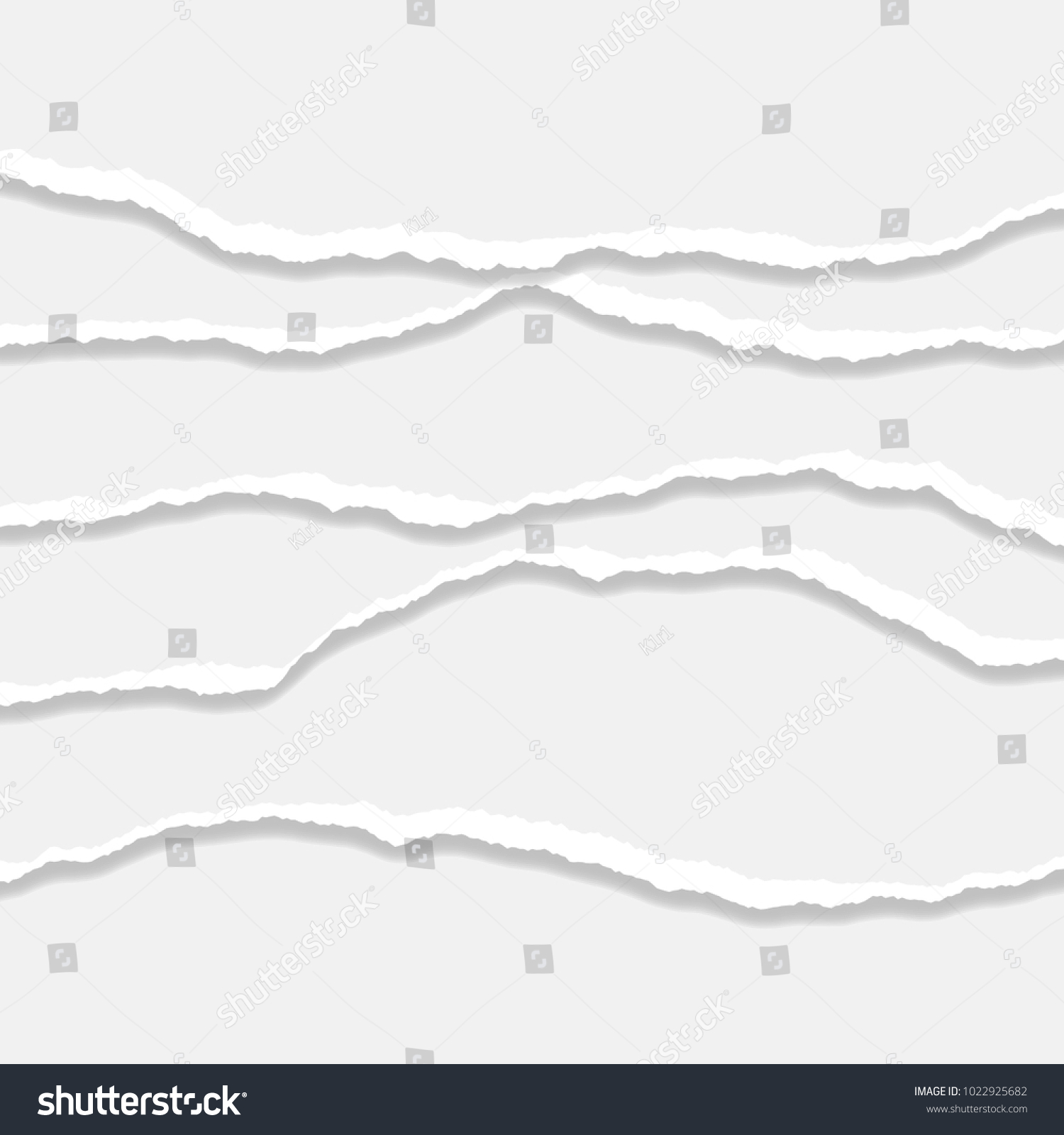 Torn Paper Edge Vector Illustration Stock Vector (Royalty Free) 1022925682