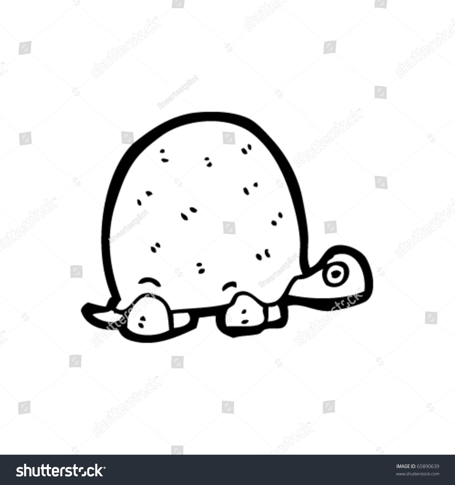 Tortoise Cartoon Stock Vector (Royalty Free) 65890639 | Shutterstock