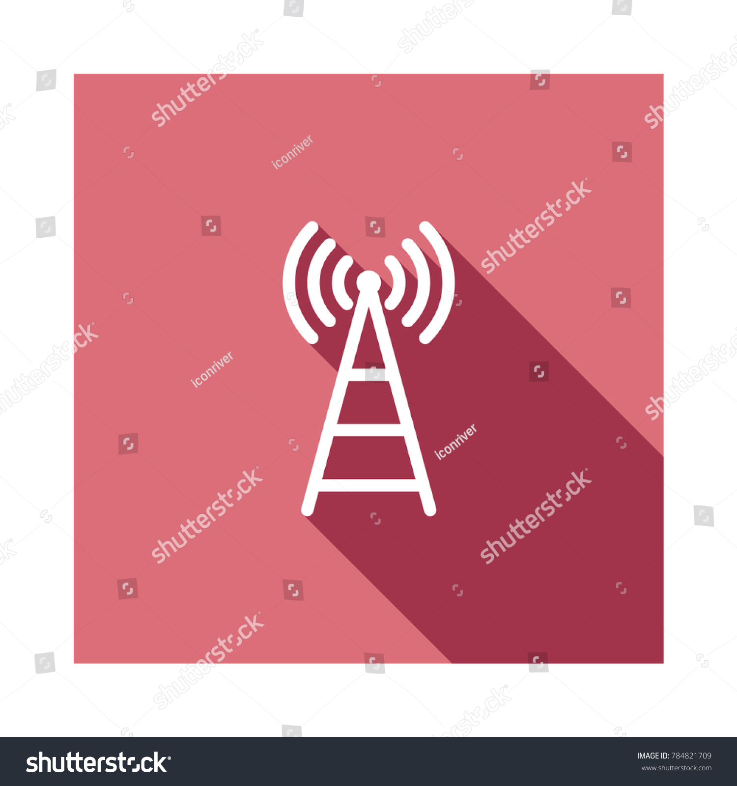 Tower Digital Marketing Stock Vector (Royalty Free) 784821709 ...