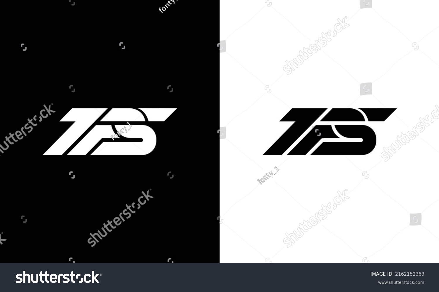 Tps Letter Initial Logo Design Template Stock Vector (Royalty Free ...
