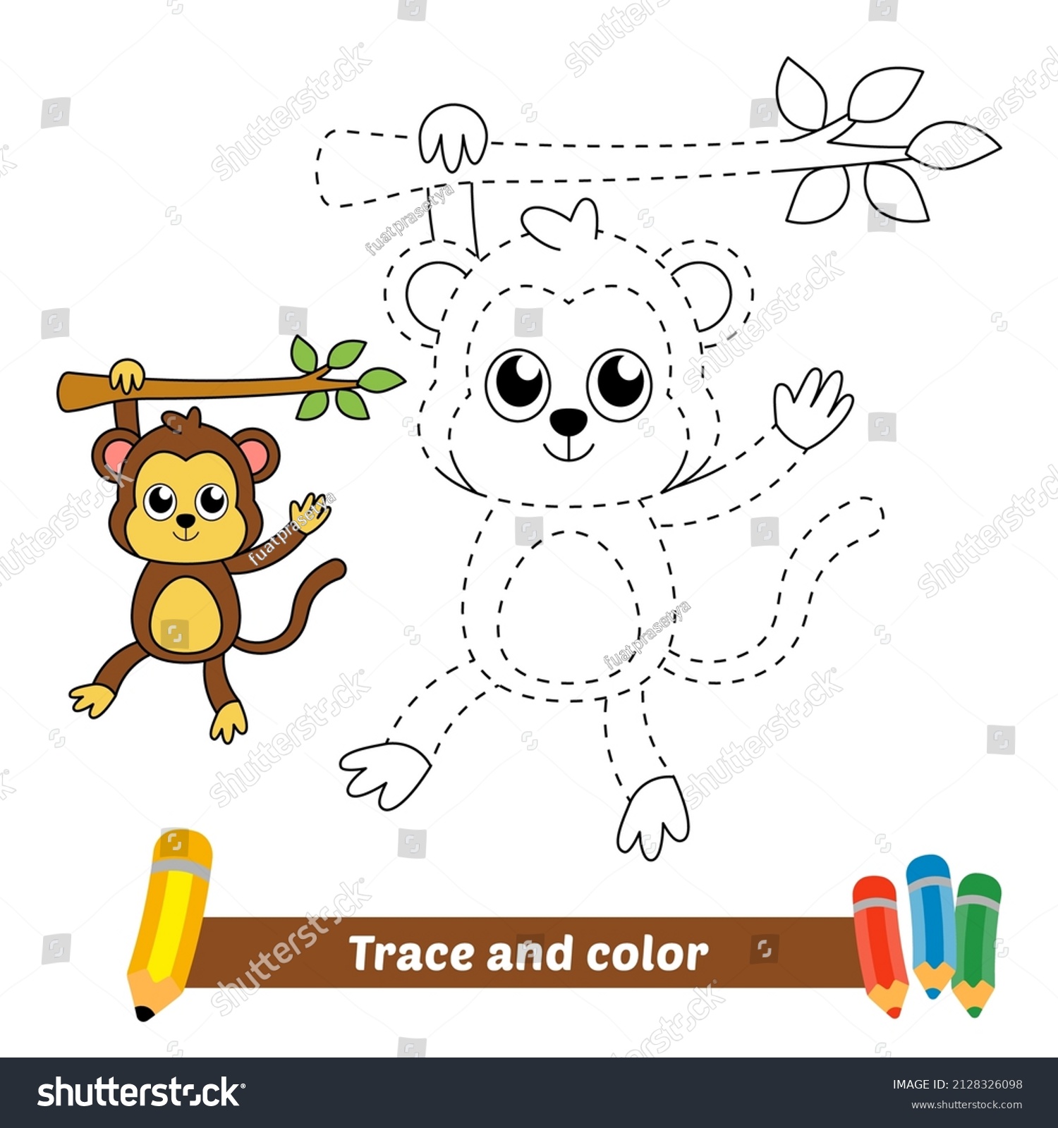 5,615 Monkey exercise Images, Stock Photos & Vectors | Shutterstock