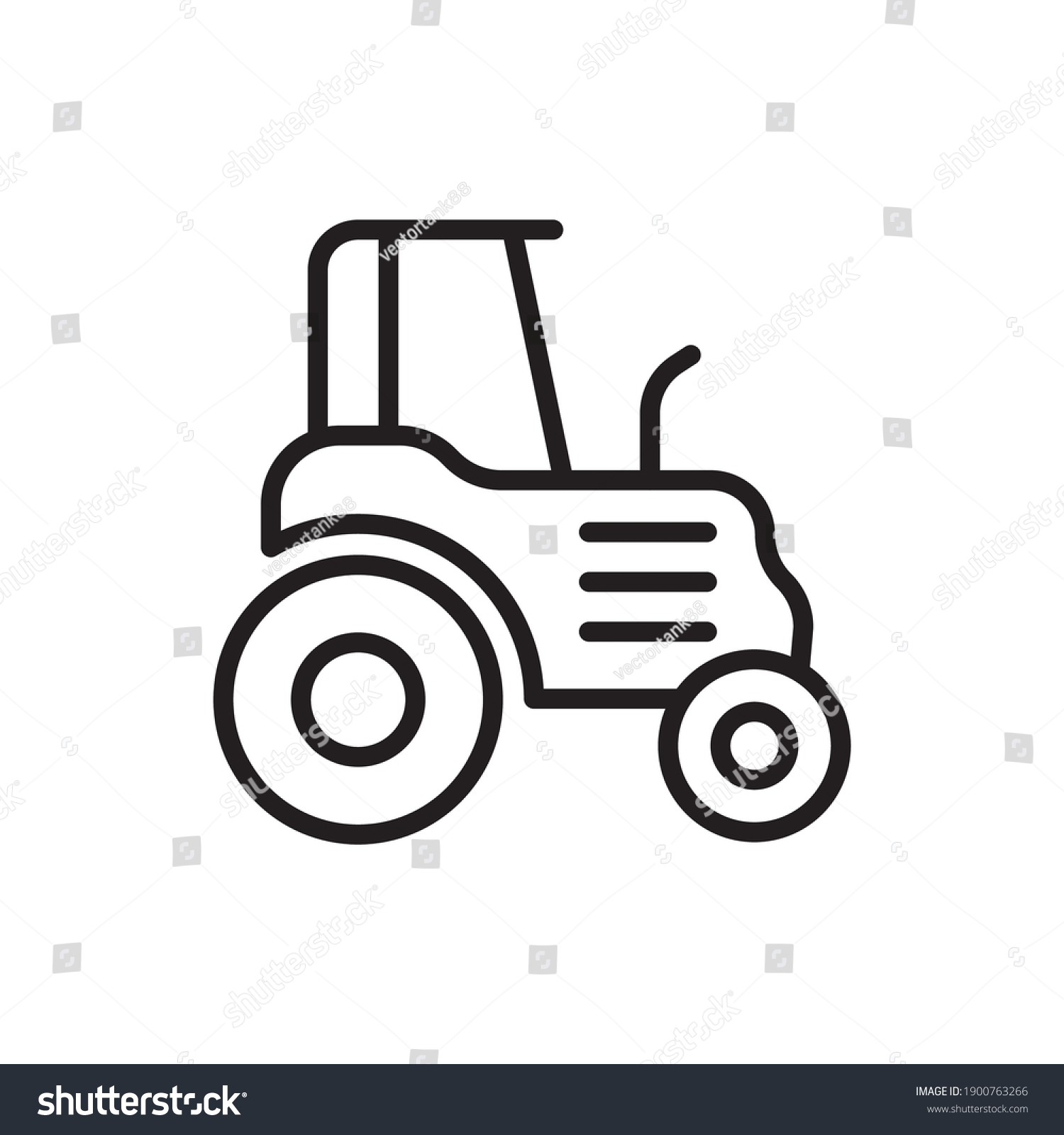 19,065 Tractor outline Images, Stock Photos & Vectors | Shutterstock