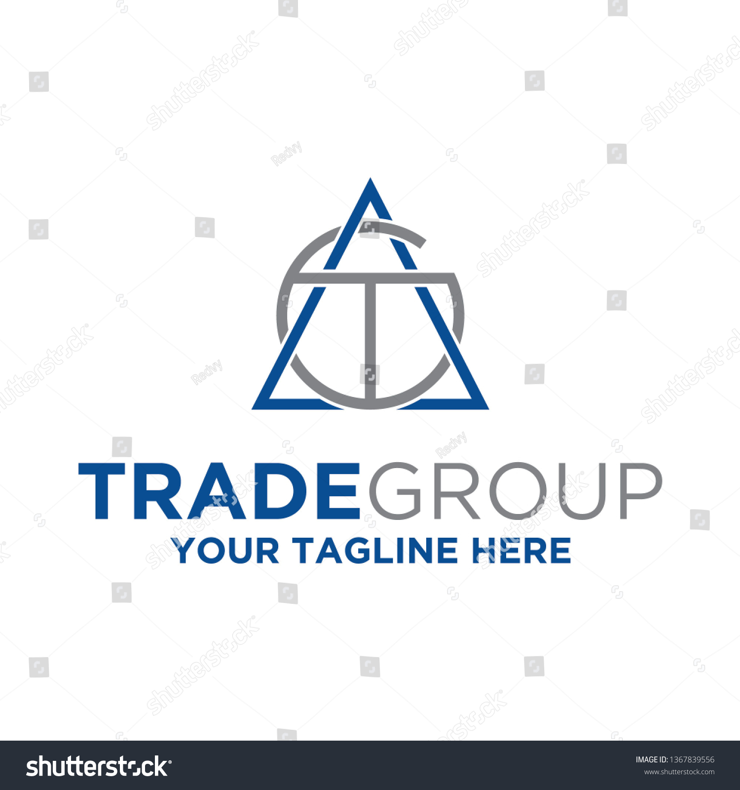 Trade Group Logo Stock Vector (Royalty Free) 1367839556 | Shutterstock