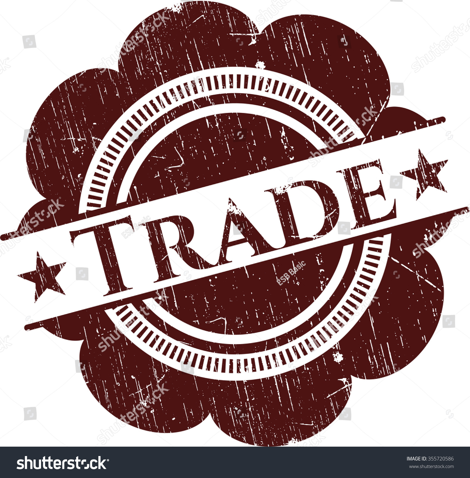 Trade Rubber Stamp Stock Vector (Royalty Free) 355720586 | Shutterstock
