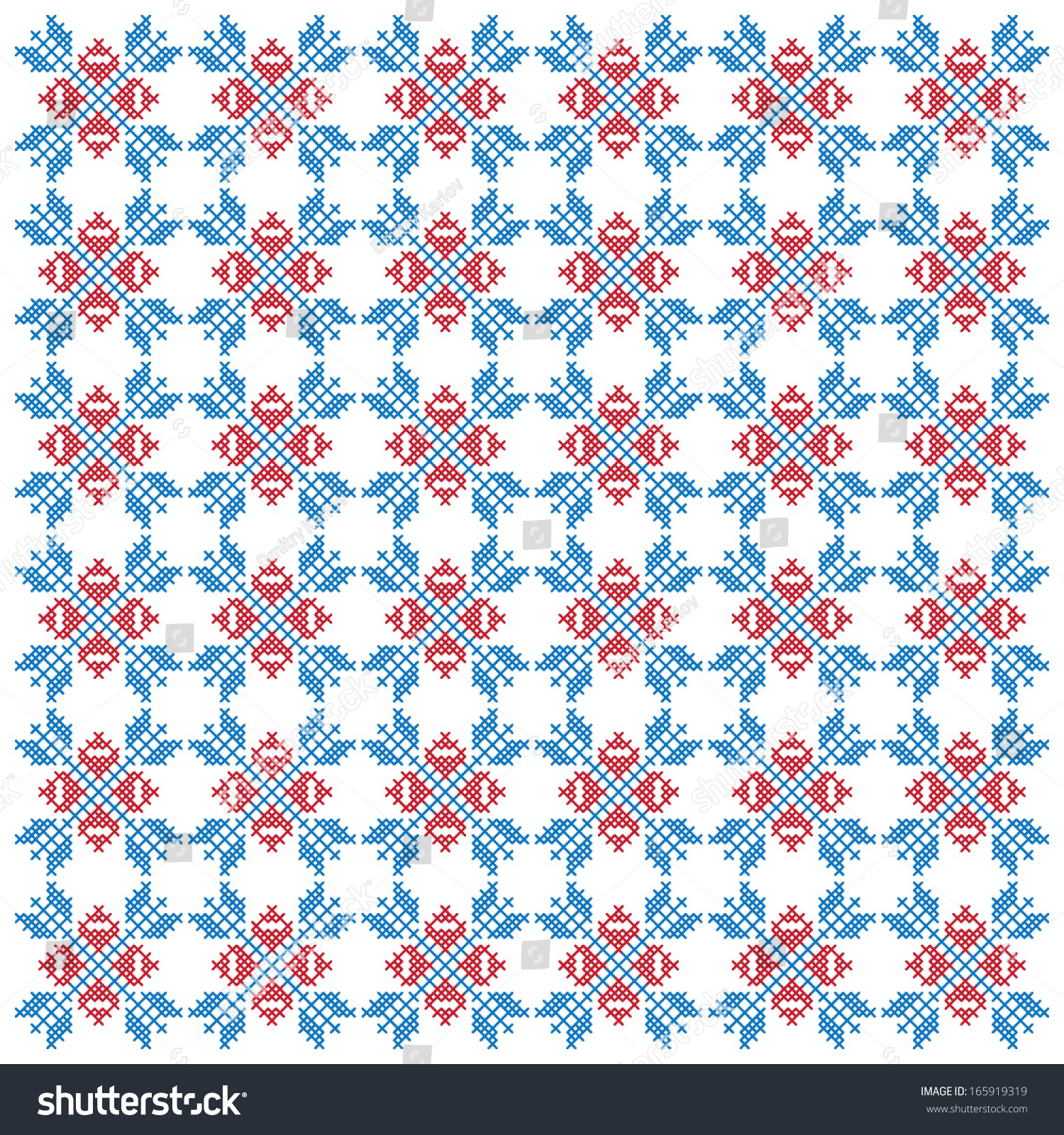 Traditional Ethnic Russian Pattern Stock Vector 165919319 - Shutterstock