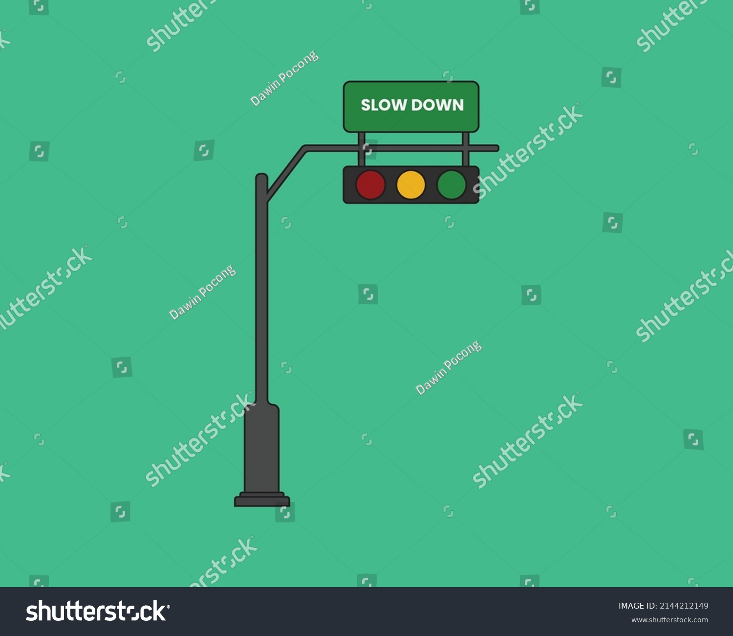 Traffic Light Logo Desain Vector Stock Vector (Royalty Free) 2144212149 ...