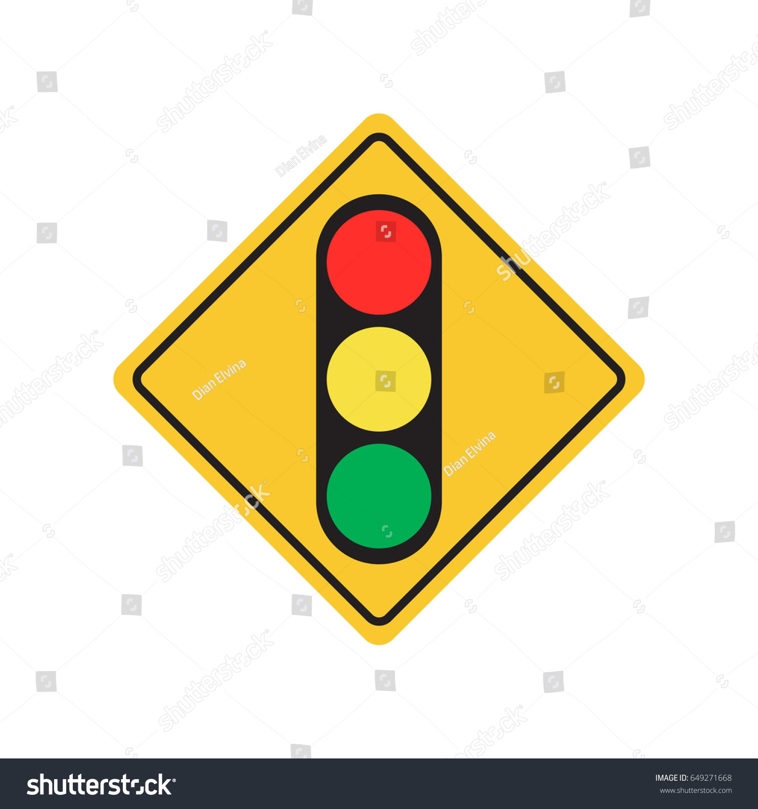 Traffic Light Symbol Isolated Vector: เวกเตอร์สต็อก (ปลอดค่าลิขสิทธิ์ ...