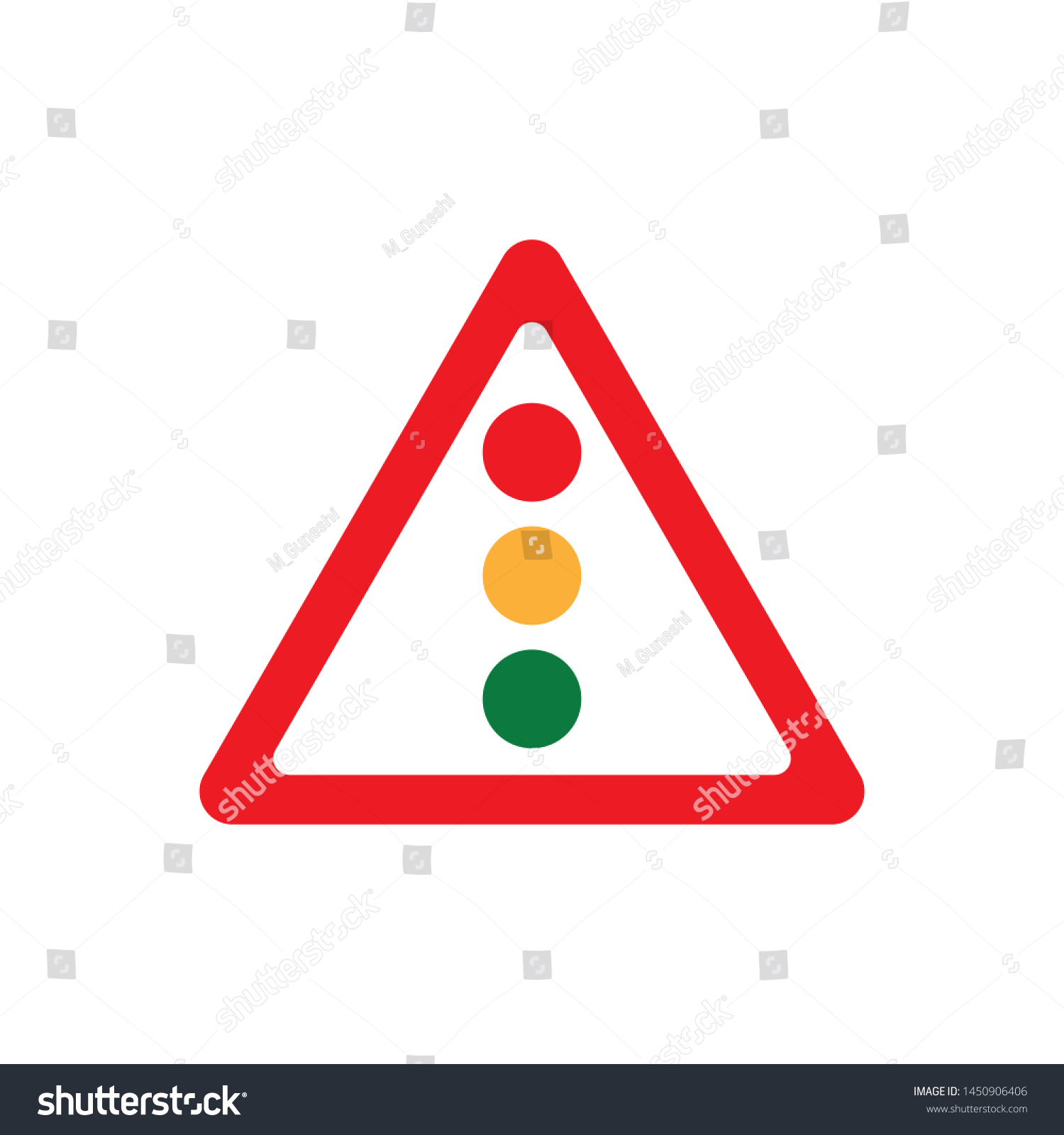 Traffic Signs Traffic Signals Ahead Vector: vector de stock (libre de ... Traffic Signs Traffic Signals Ahead Vector: vector de stock (libre de ...