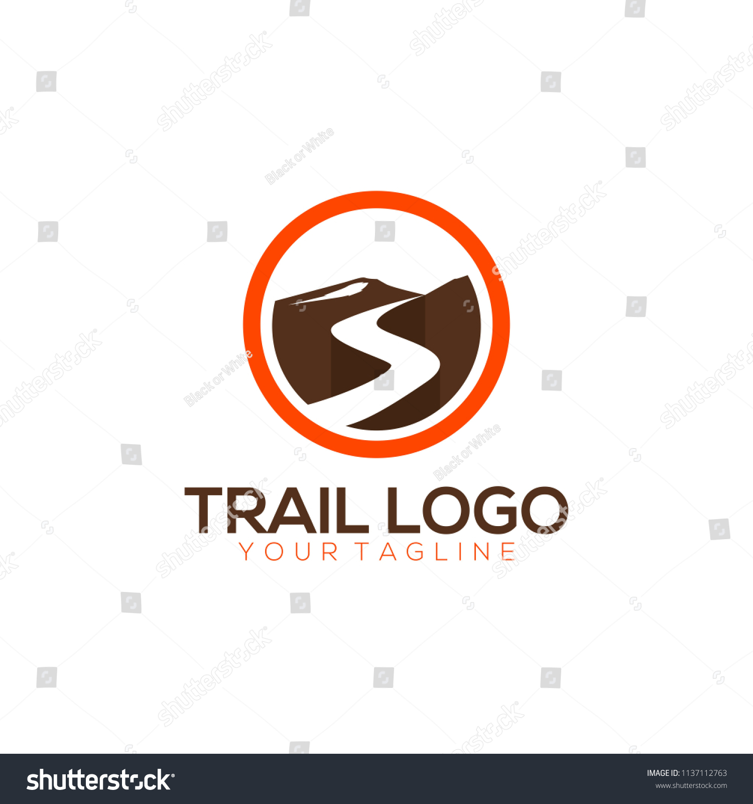 Trail Logo Design Stock Vector (Royalty Free) 1137112763 | Shutterstock