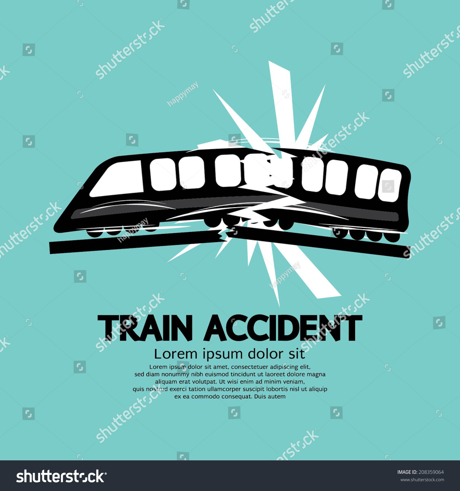 344 Train crash Stock Illustrations, Images & Vectors | Shutterstock