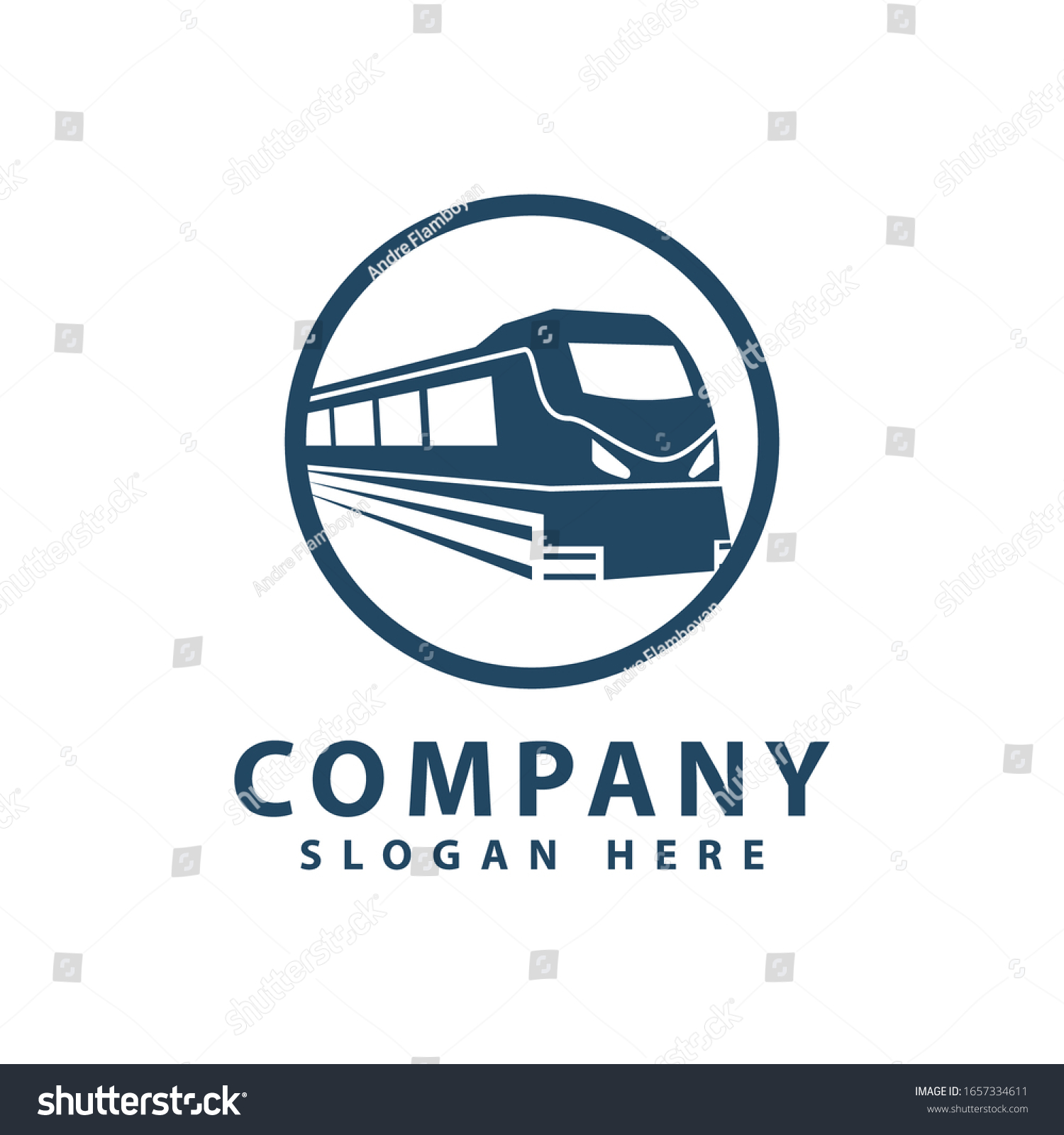 Train Station Logo Template Vector Illustration: เวกเตอร์สต็อก (ปลอดค่า ...