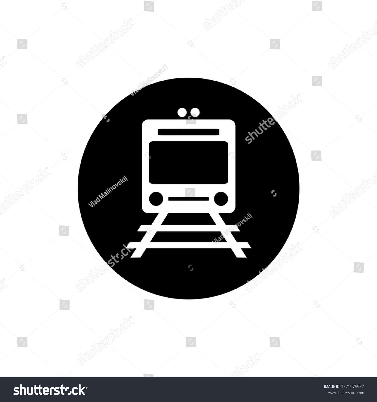 Train Symbol Icon Stock Vector (Royalty Free) 1371978932 | Shutterstock