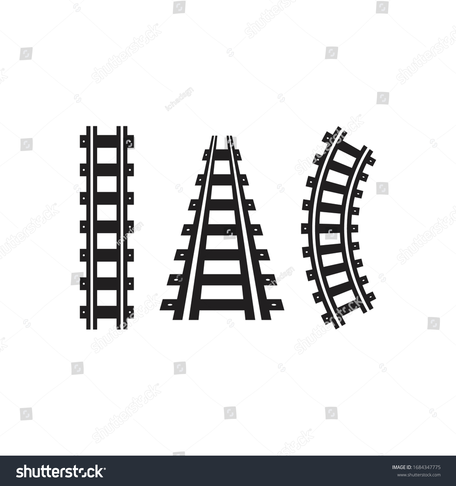 Train track lines 204,648 รายการ ภาพ ภาพสต็อกและเวกเตอร์ | Shutterstock