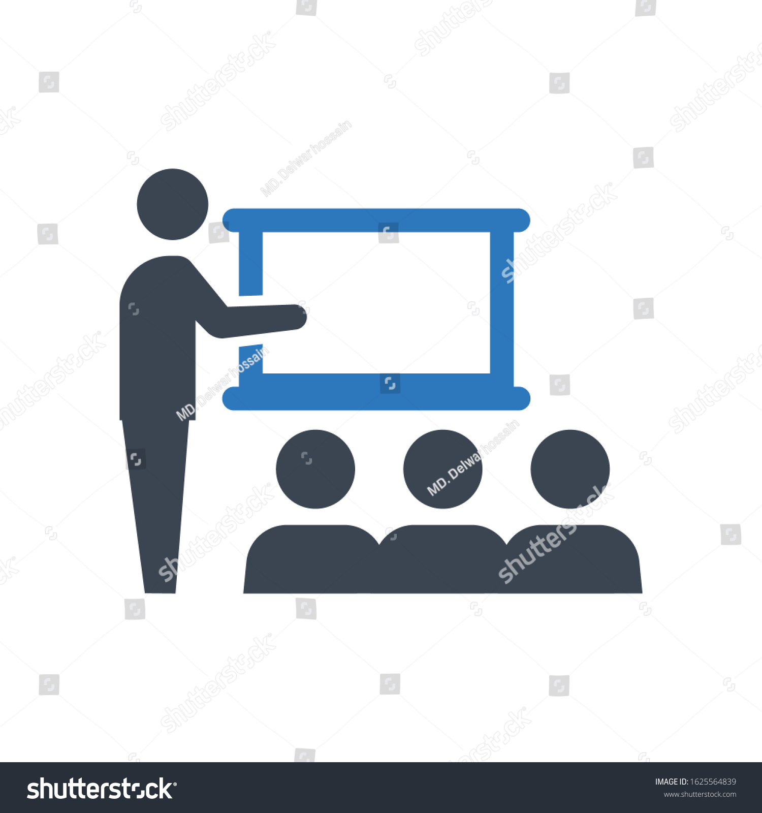Training Center Icon Vector Graphics Stock Vector (Royalty Free ...