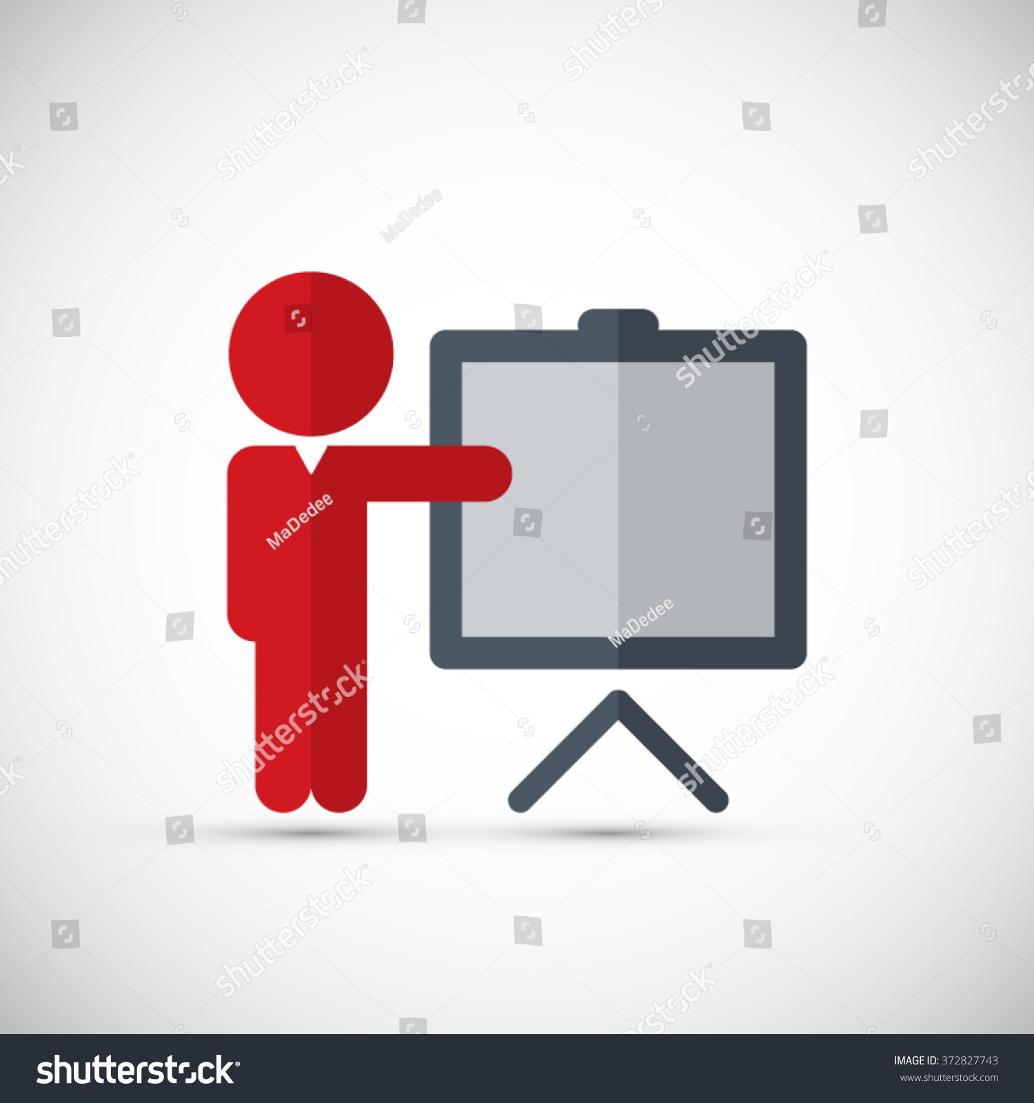 Training Icon Stock Vector (Royalty Free) 372827743 | Shutterstock