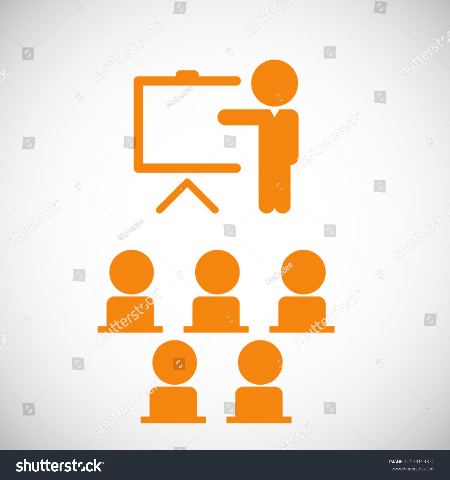 Training Icon Stock Vector (Royalty Free) 553154320 | Shutterstock