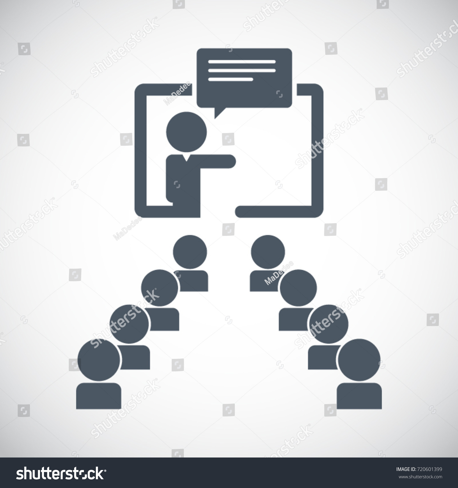 Training Icon Stock Vector (Royalty Free) 720601399 | Shutterstock