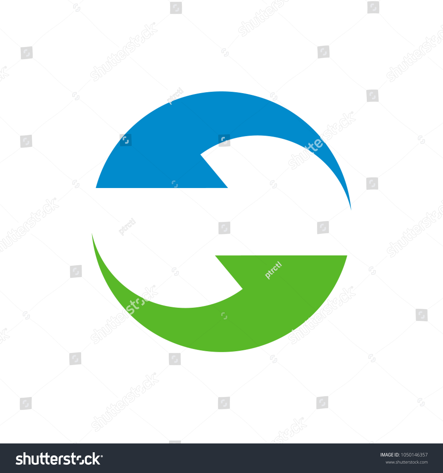 Transfer Logo Icon Design Stock Vector (Royalty Free) 1050146357