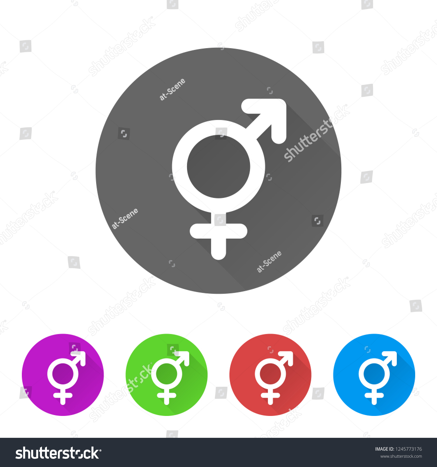 Transgender App Icon Stock Vector (Royalty Free) 1245773176 | Shutterstock