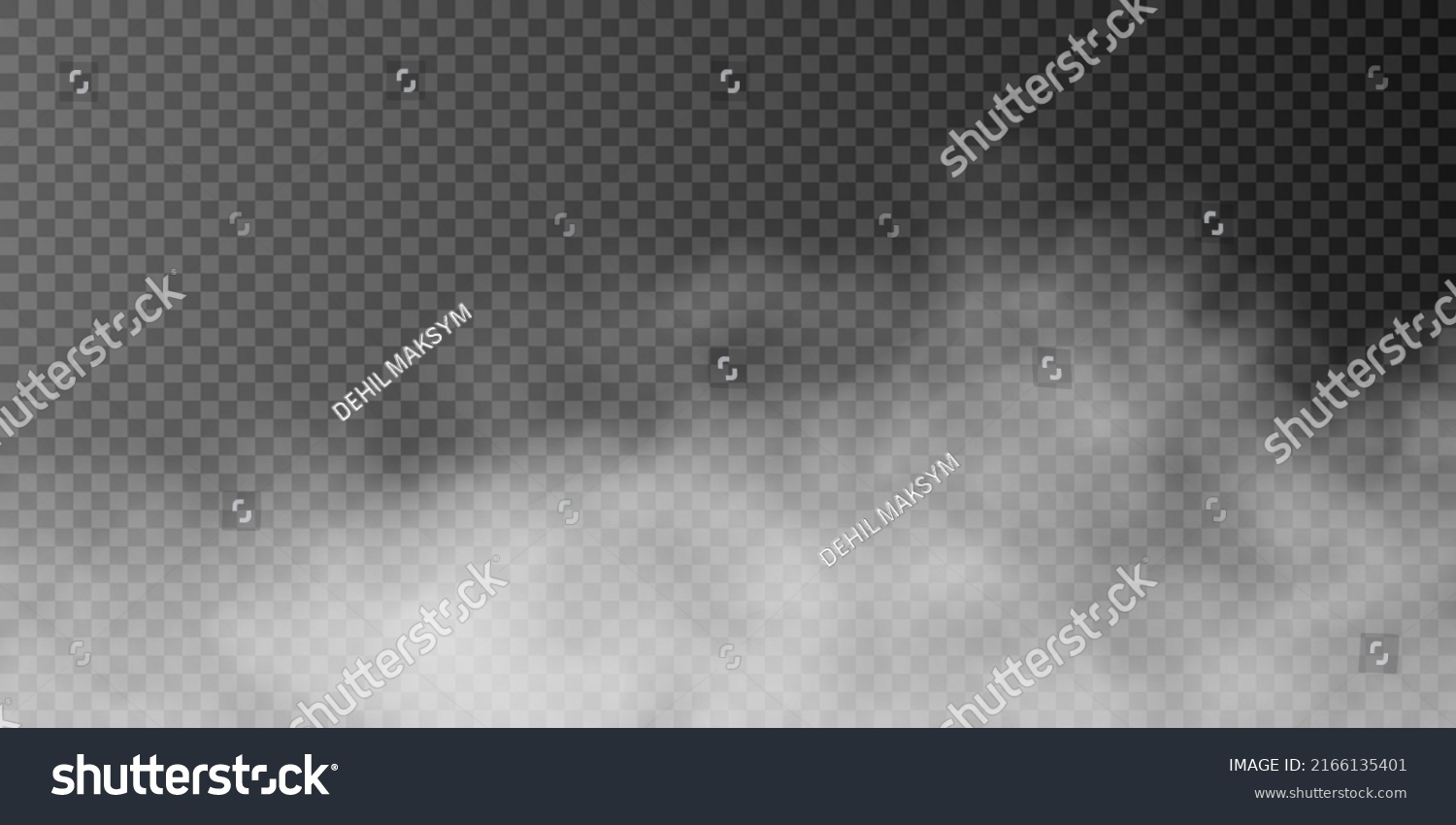 Translucent Smoke Isolated On Transparent Background Stock Vector ...