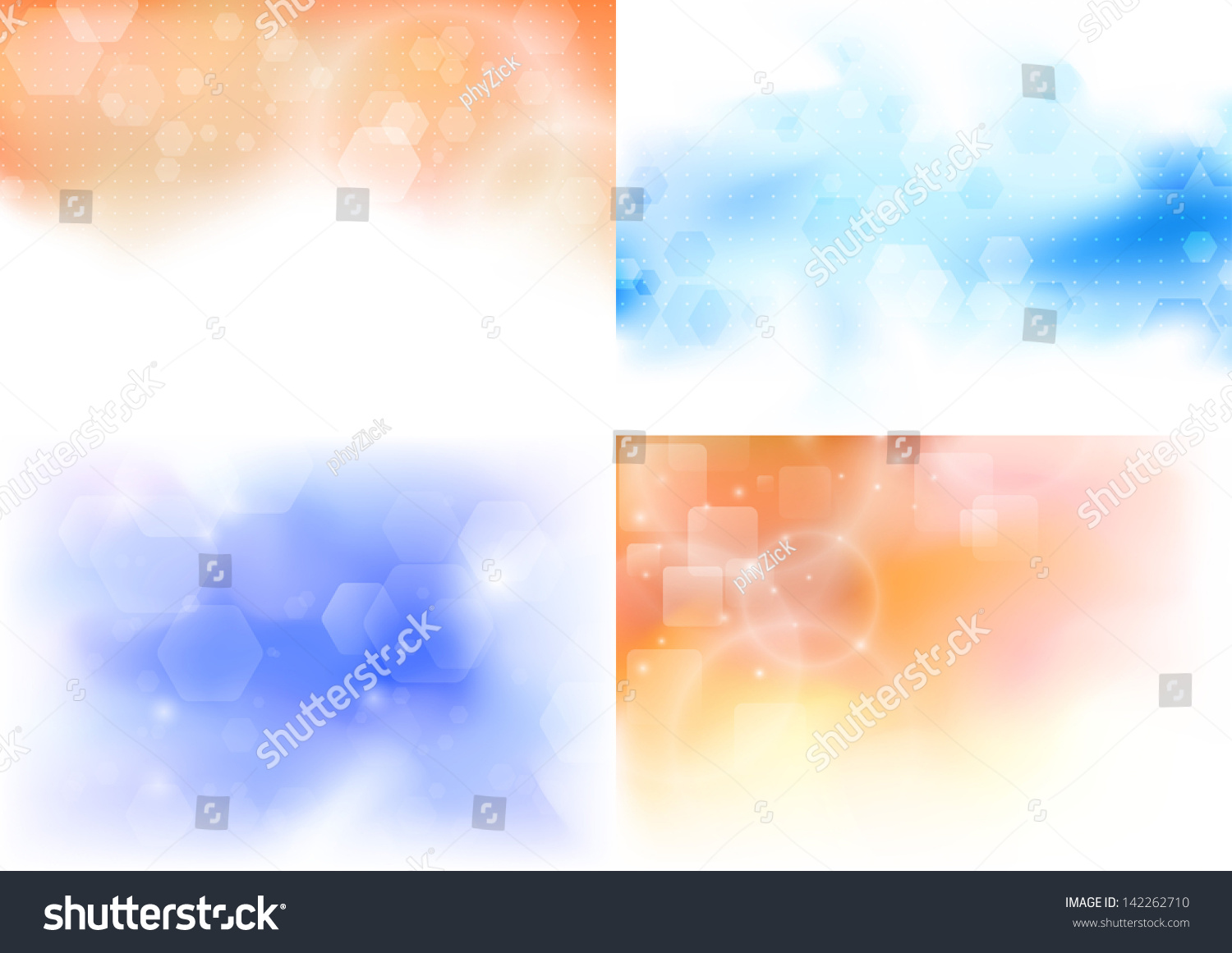 Transparent Backgrounds Collection Vector Illustration Stock Vector ...