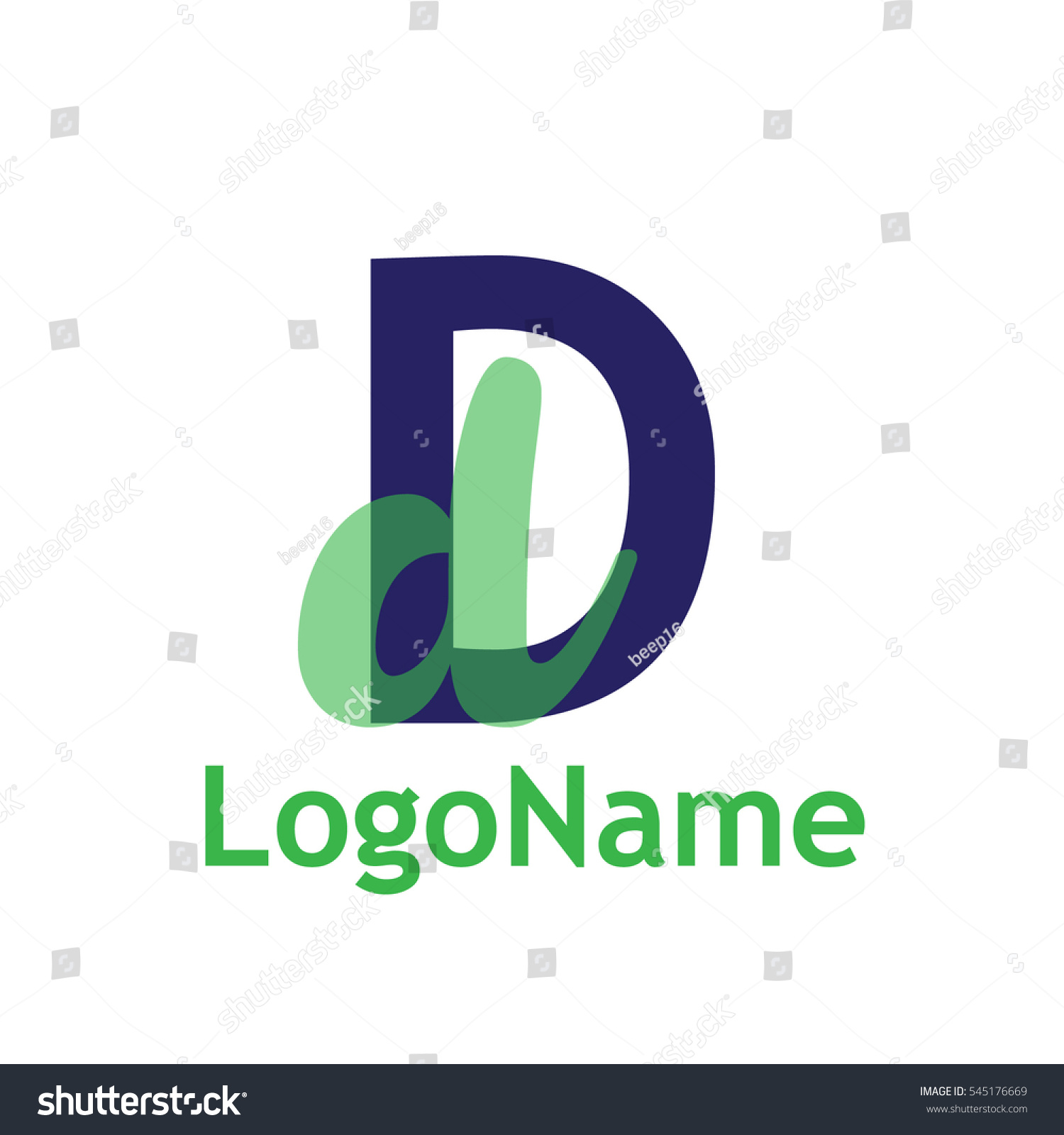 Transparent D D Logo Stock Vector 545176669 - Shutterstock