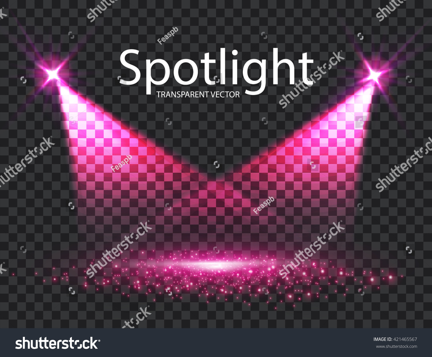 Transparent Spotlight Scene Illumination Light Effect : image ...