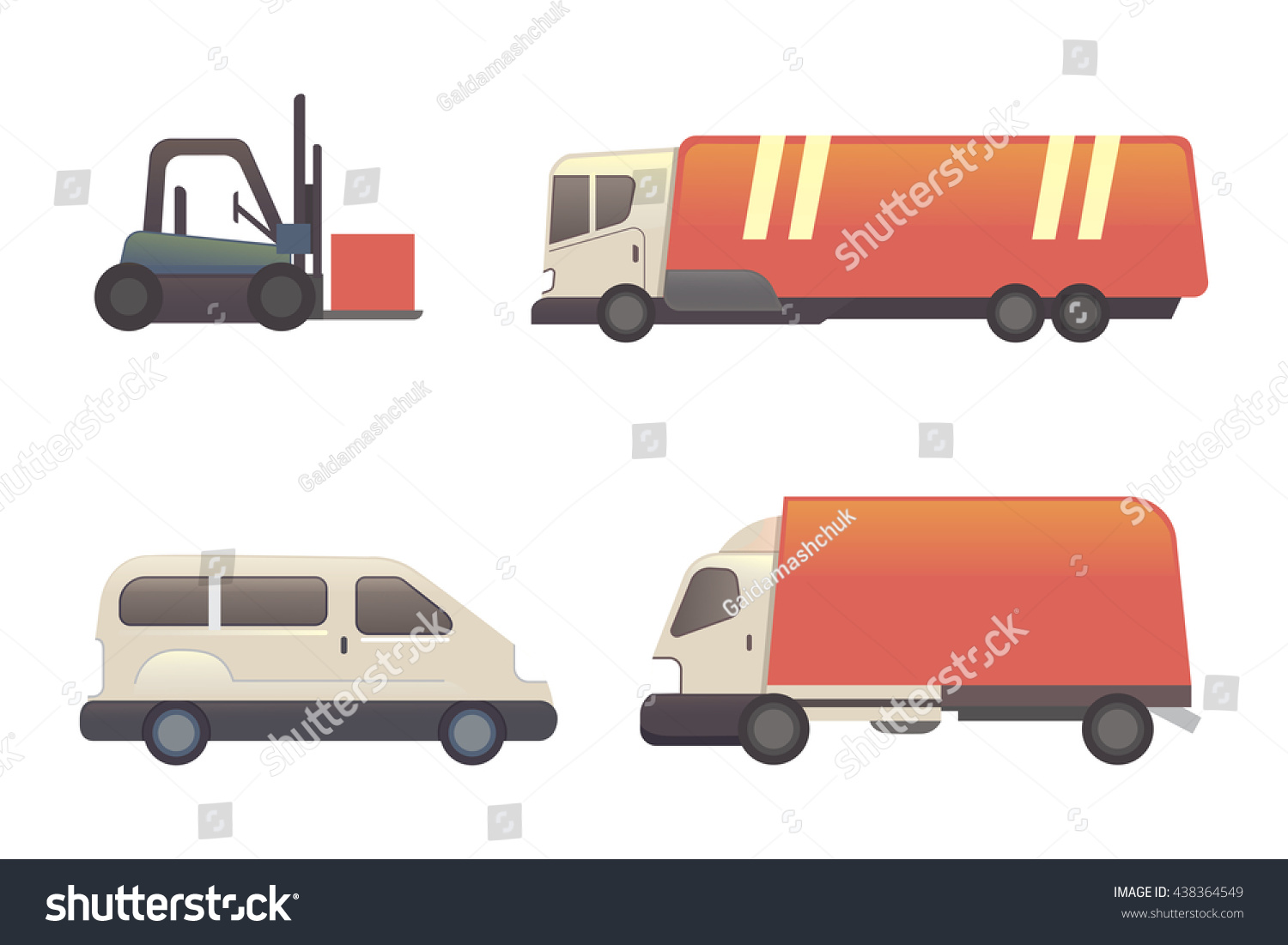 Transport Vector Cartoon Illustration 库存矢量图（免版税）438364549 | Shutterstock