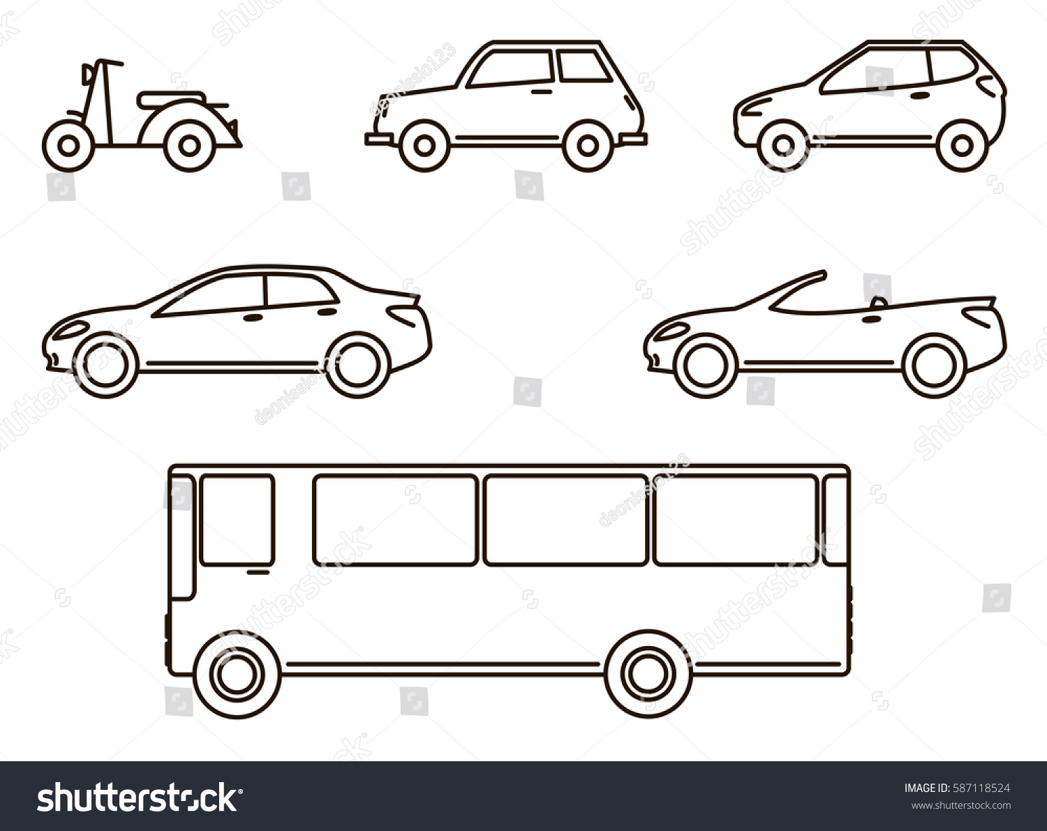 211,015 Car outline illustrations Images, Stock Photos & Vectors ...