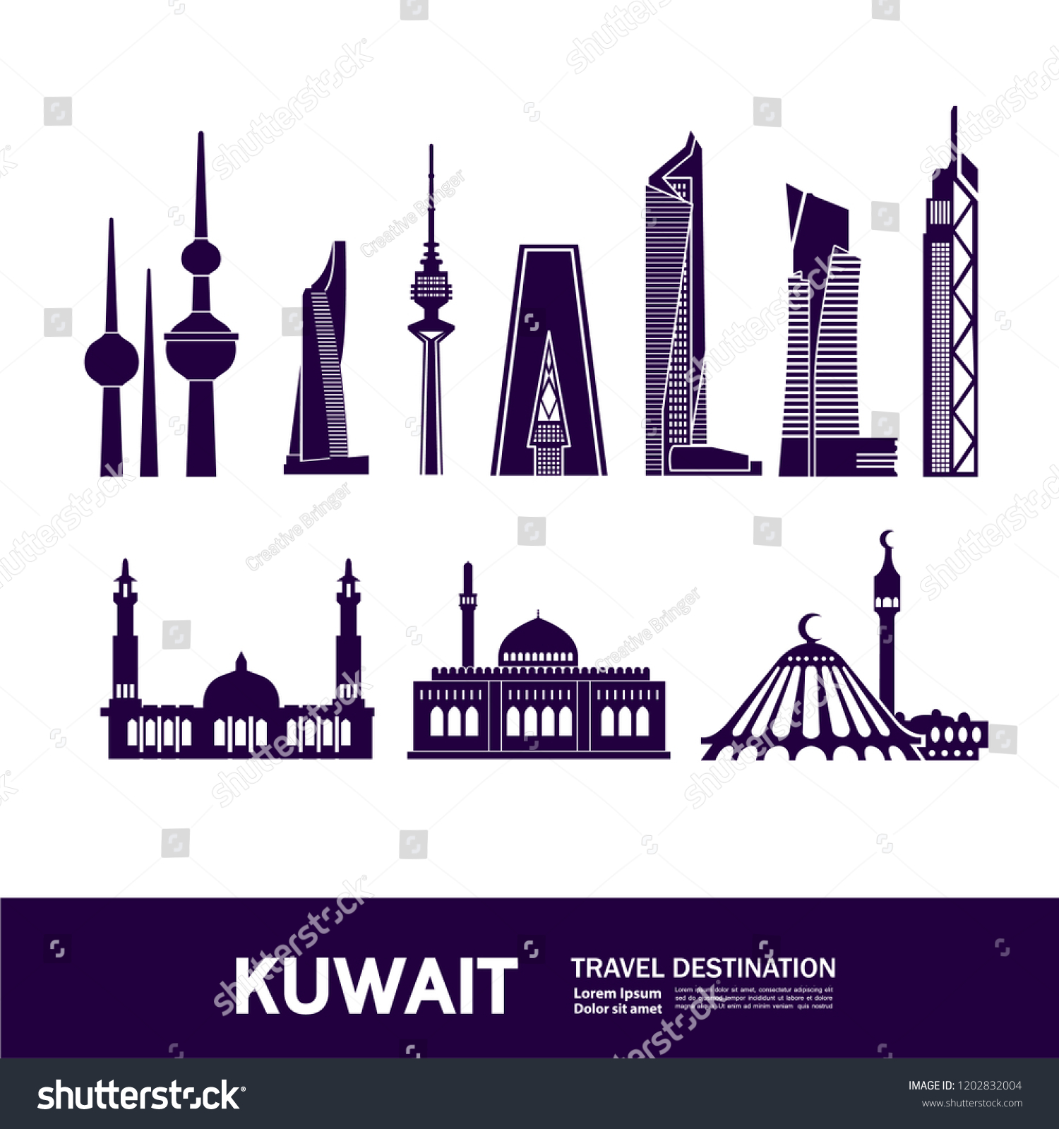 1,971 Kuwait landmark Stock Vectors, Images & Vector Art | Shutterstock