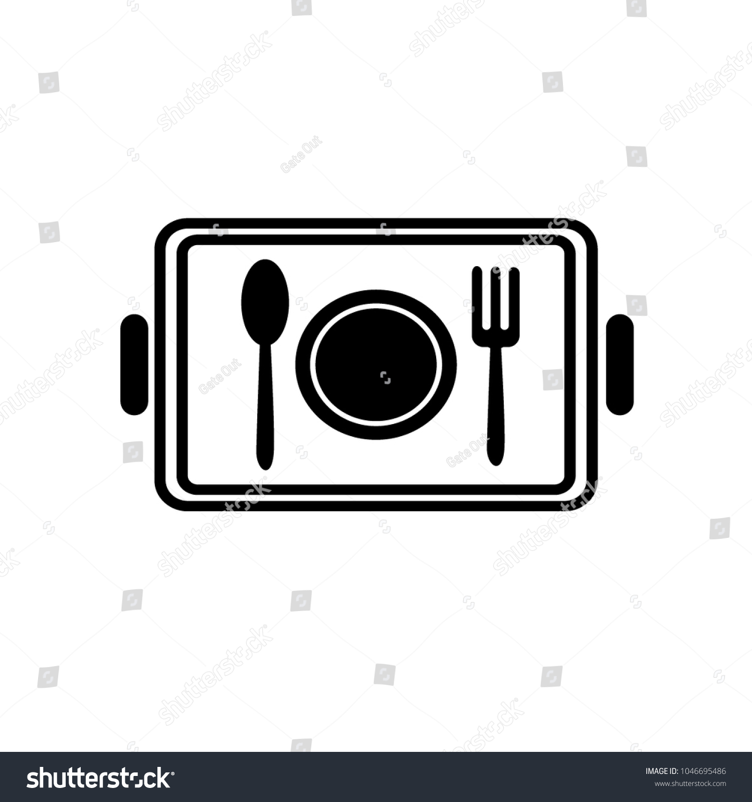 1,095 Cafeteria tray icon Images, Stock Photos & Vectors | Shutterstock