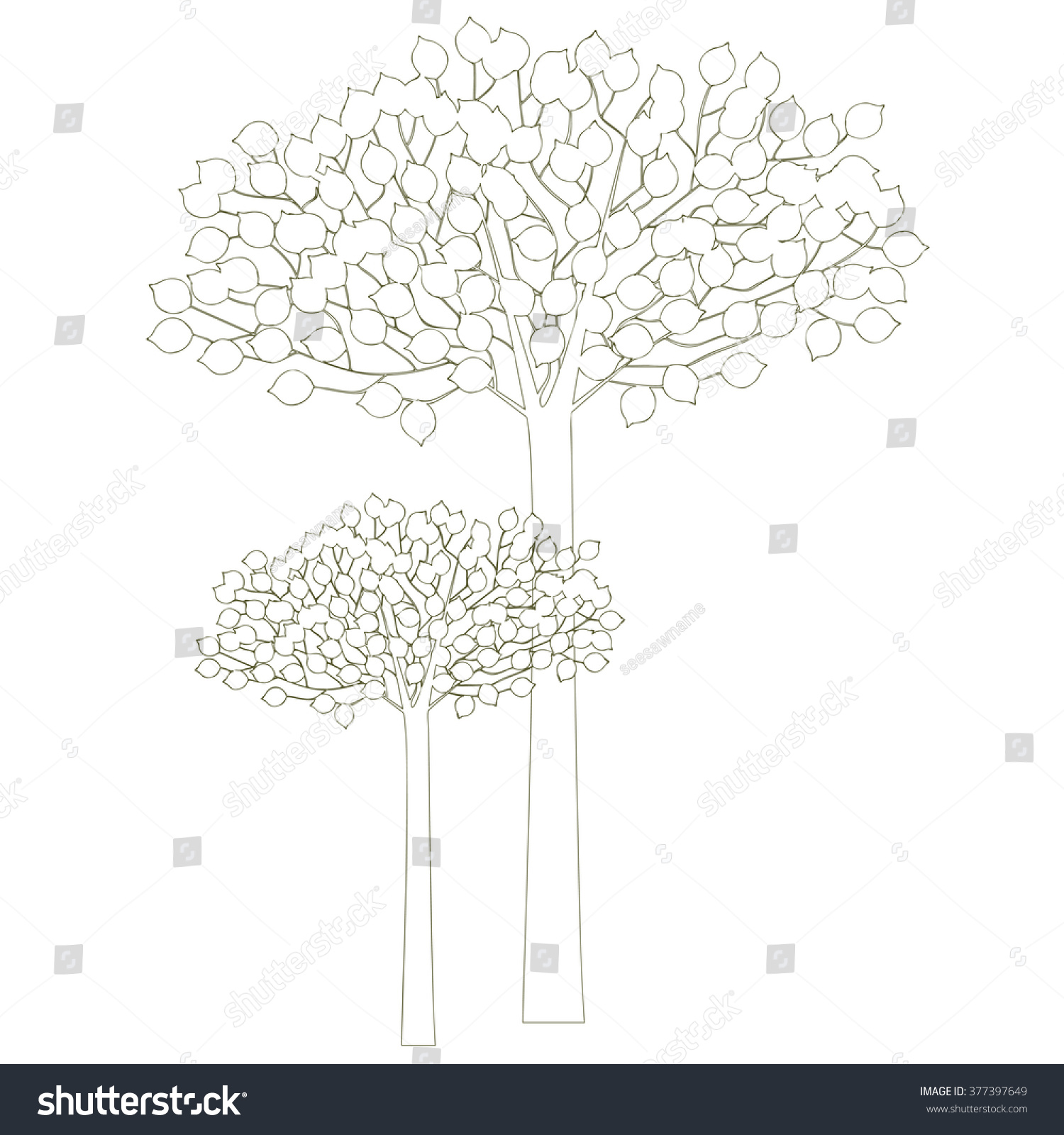 Tree Background Paper Texture Based On: เวกเตอร์สต็อก (ปลอดค่าลิขสิทธิ์ ...