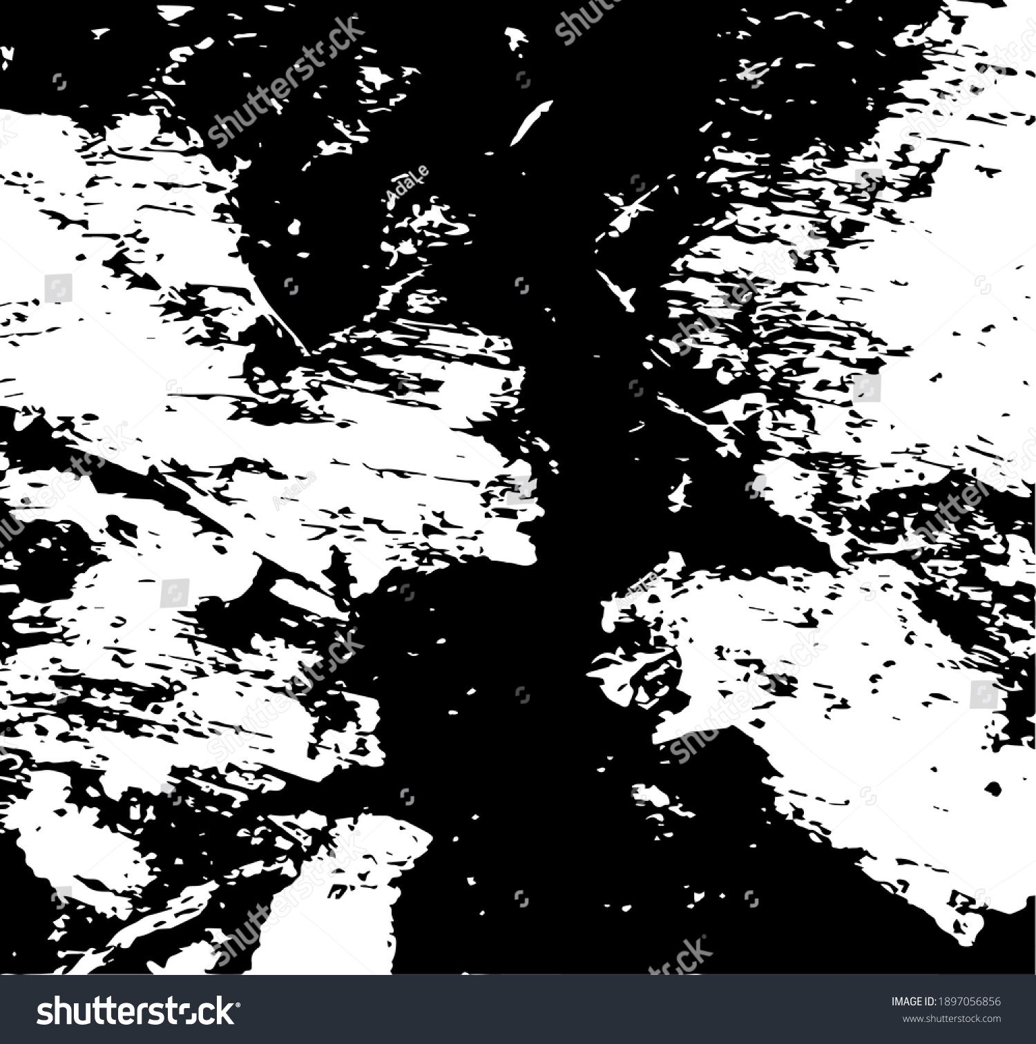 Tree Bark Cracked Tree Core Design Stock Vector (Royalty Free ...