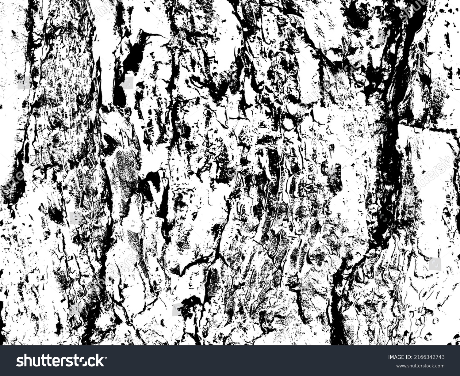 Tree Bark Vector Grunge Texture Abstract Stock Vector (Royalty Free ...