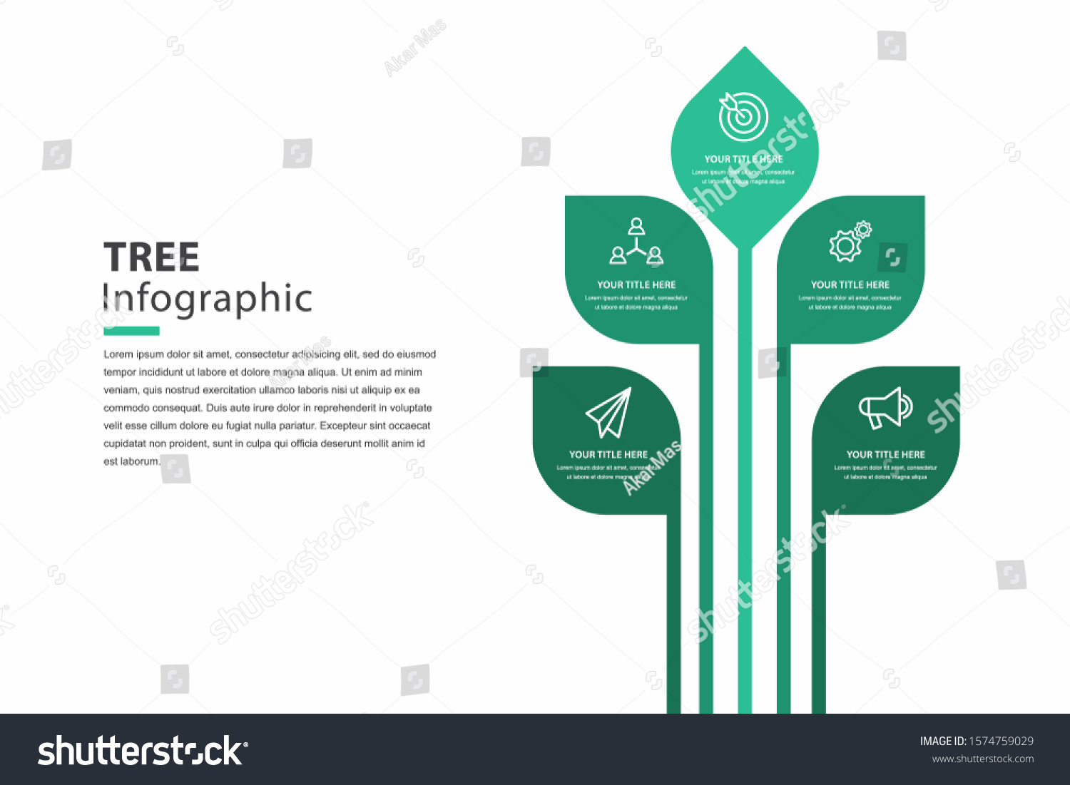 Stock vektor „Tree Infographic Graph Steps Reach Goal“ (bez autorských ... Stock vektor „Tree Infographic Graph Steps Reach Goal“ (bez autorských ...