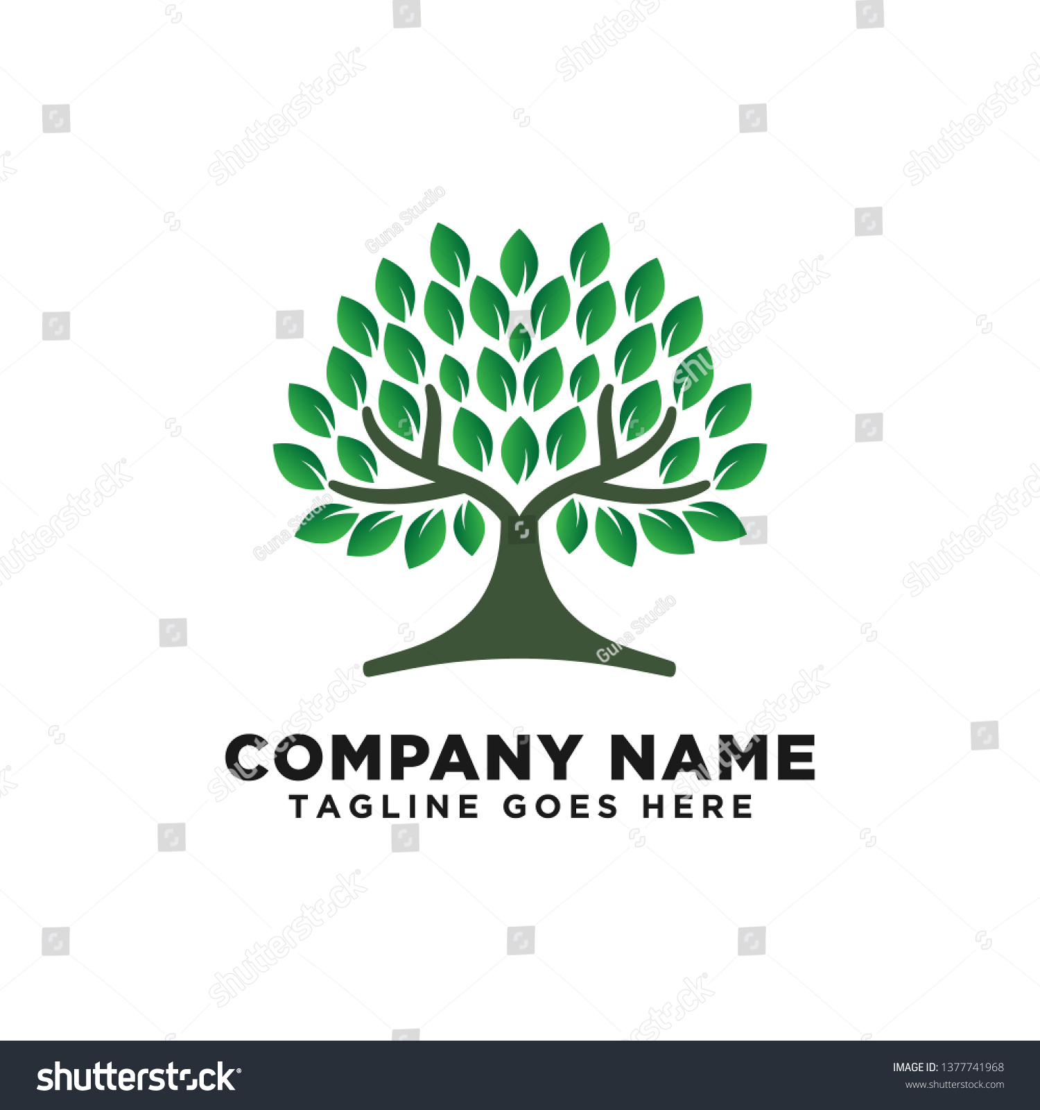 Tree Logo Design Inspiration: เวกเตอร์สต็อก (ปลอดค่าลิขสิทธิ์ ...