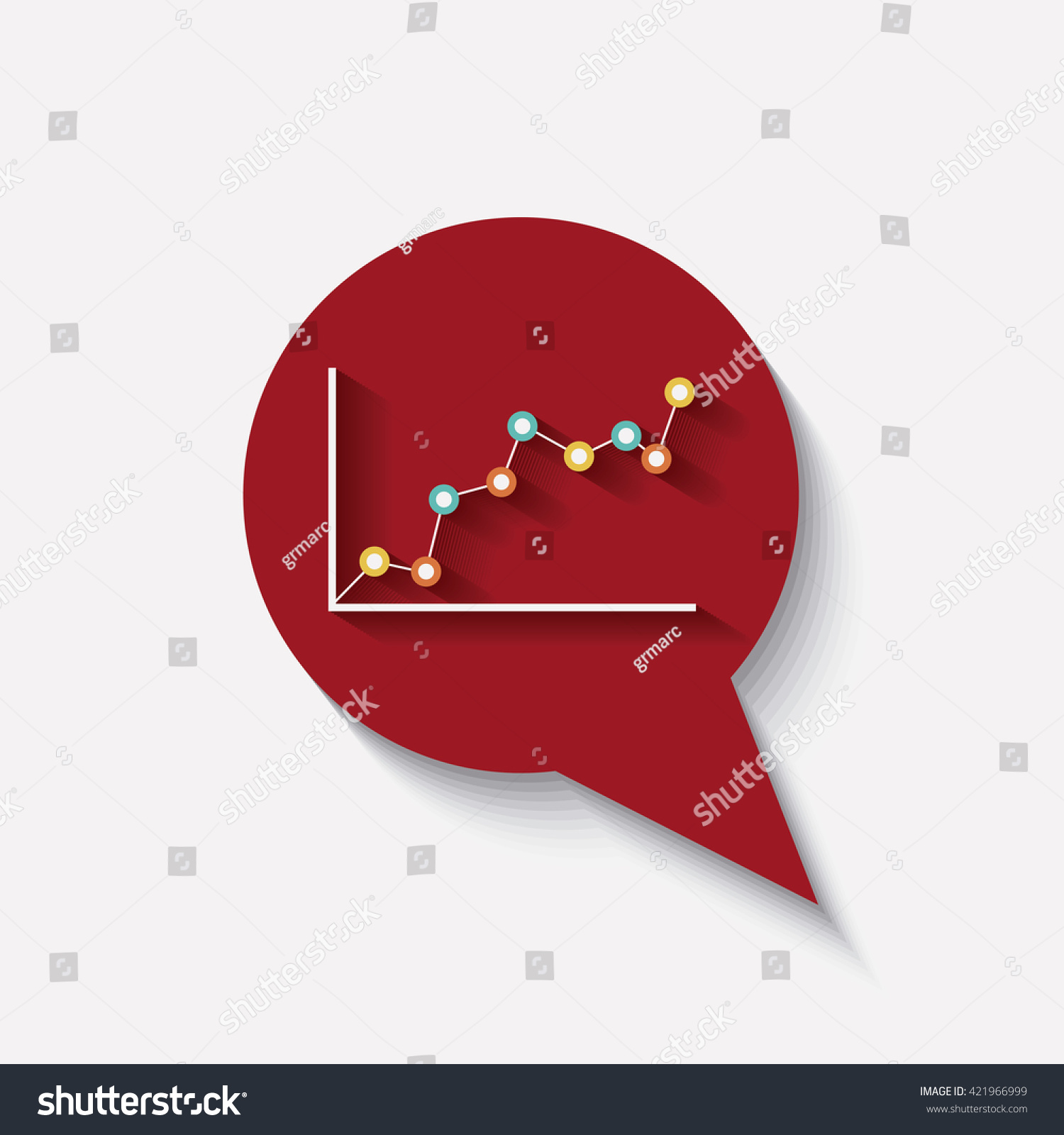 Trend Symbol Design Stock Vector (Royalty Free) 421966999 | Shutterstock