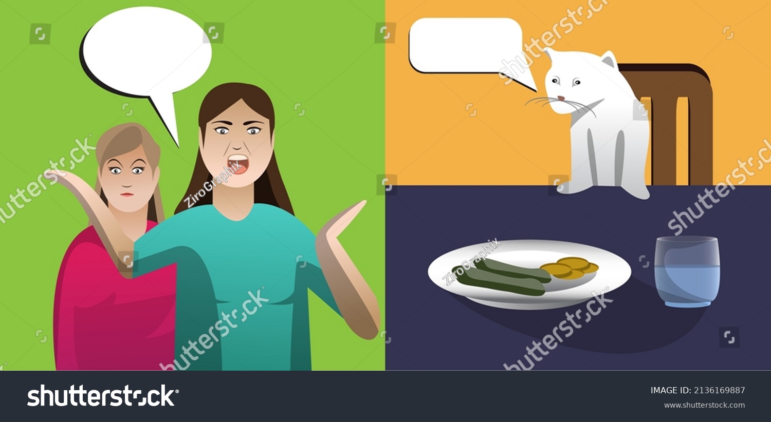 Trending Meme Illustration Vector Art Design Stock Vector (Royalty Free ...