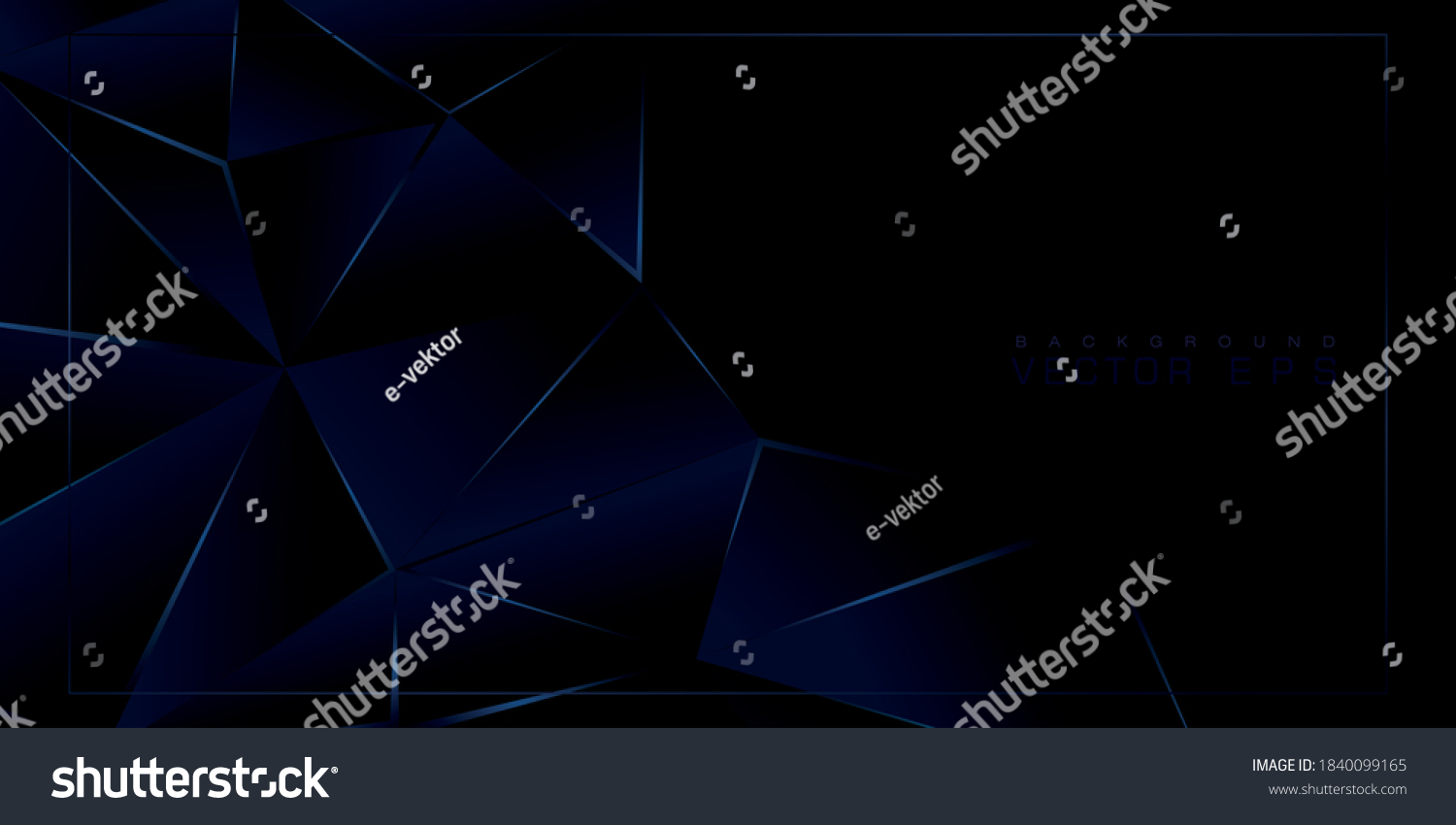 Triangel Pattern Vector Wallpaper Background Stock Vector (Royalty Free ...