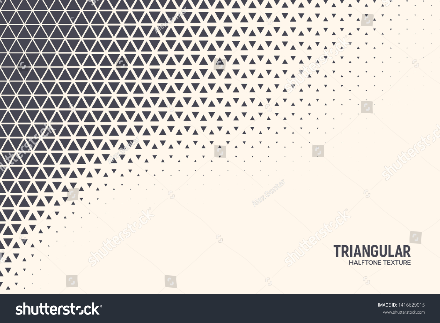 Triangle Shapes Vector Abstract Geometric Technology Stock Vector ...