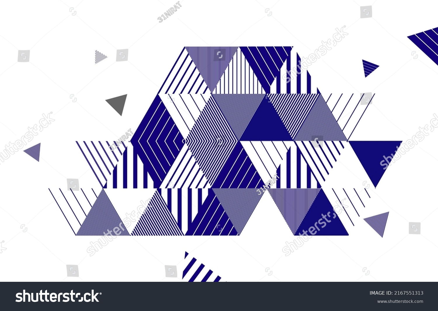 Triangle Vector Background Pattern Line Art Stock Vector (Royalty Free) 2167551313 | Shutterstock