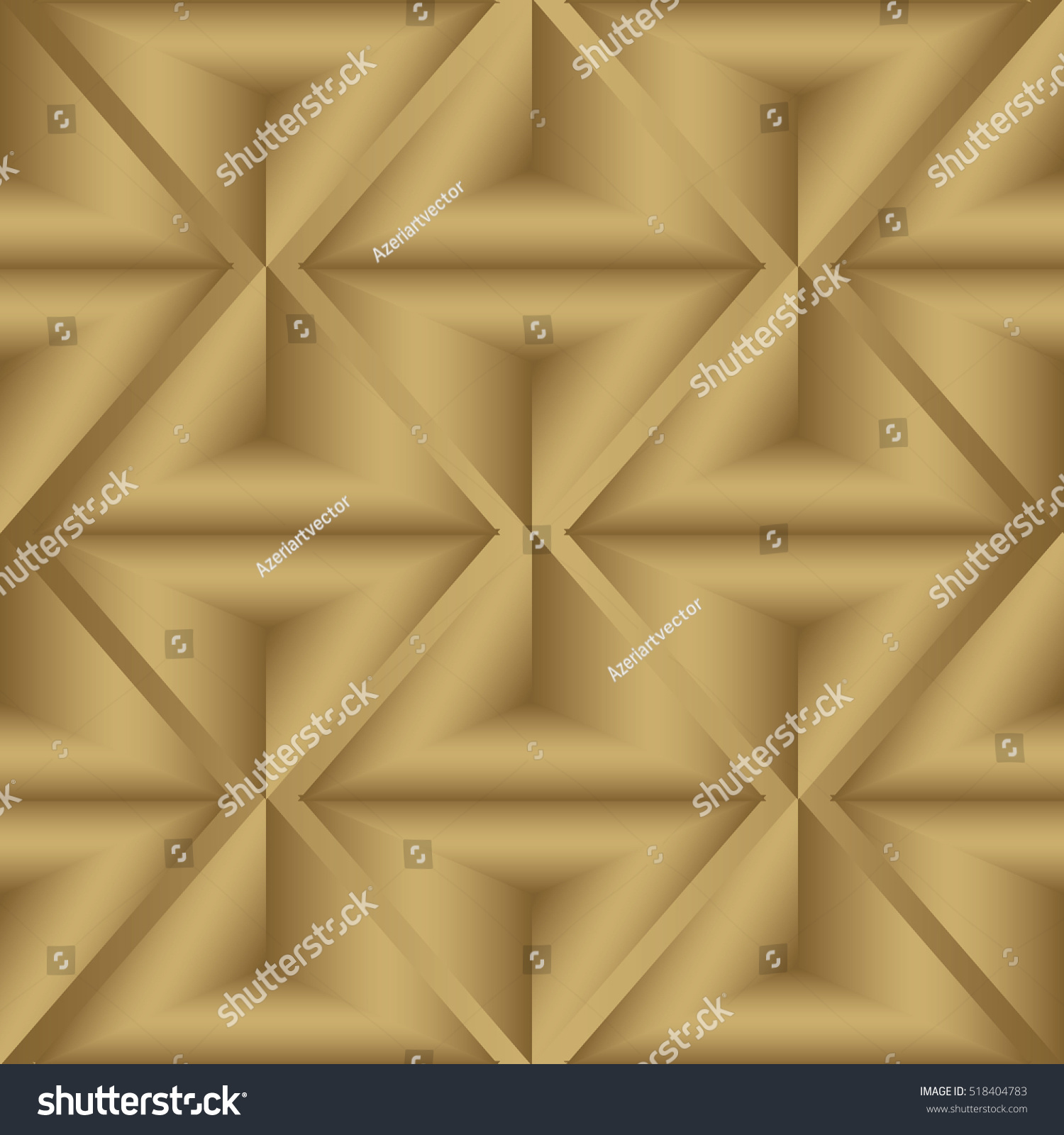 Triangles Seamless Pattern 3d Abstract Repeat Stock Vector (Royalty ...